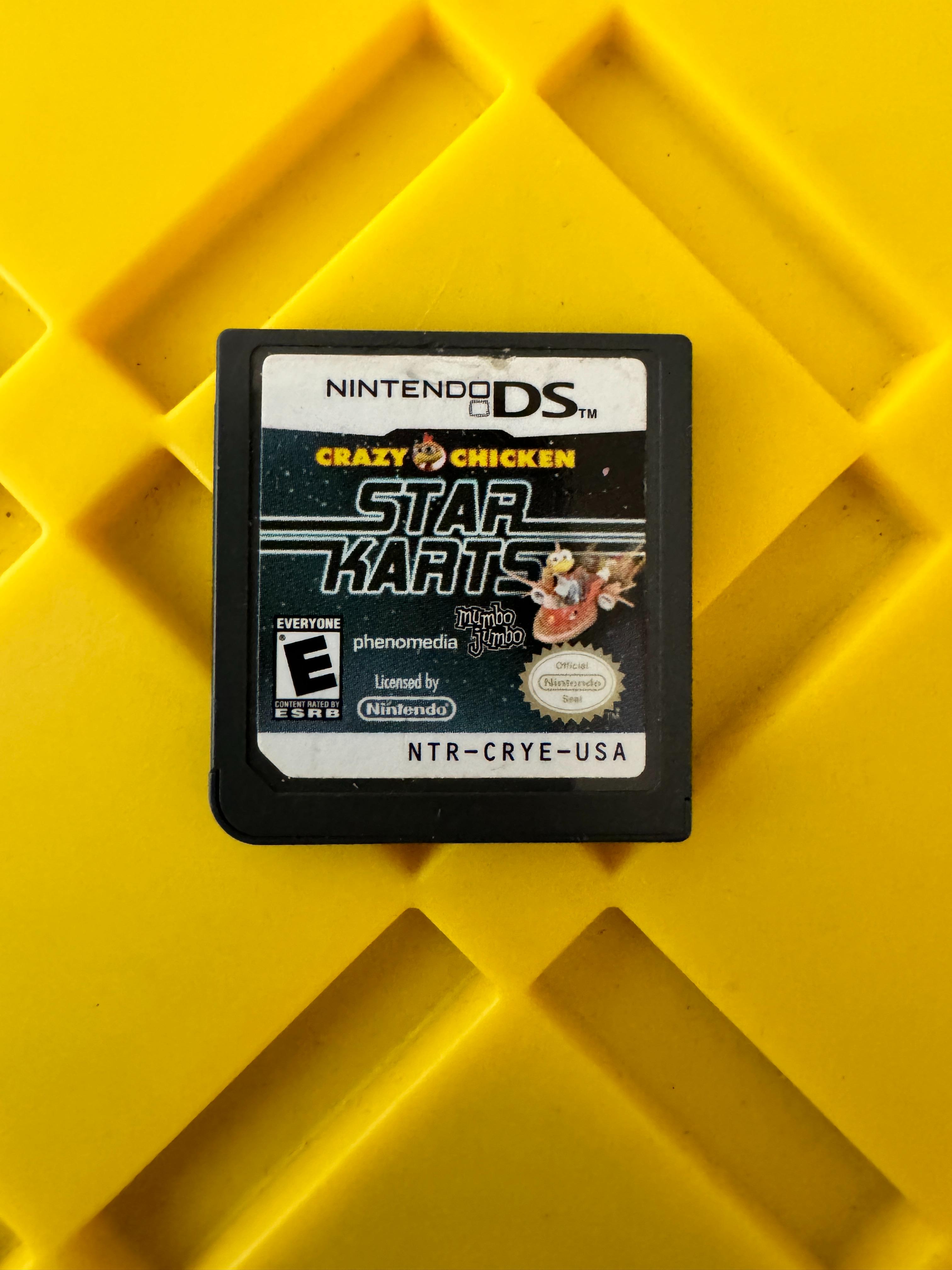 Crazy Chicken: Star Karts (Nintendo DS, 2008) Game Only. Tested. Authentic
