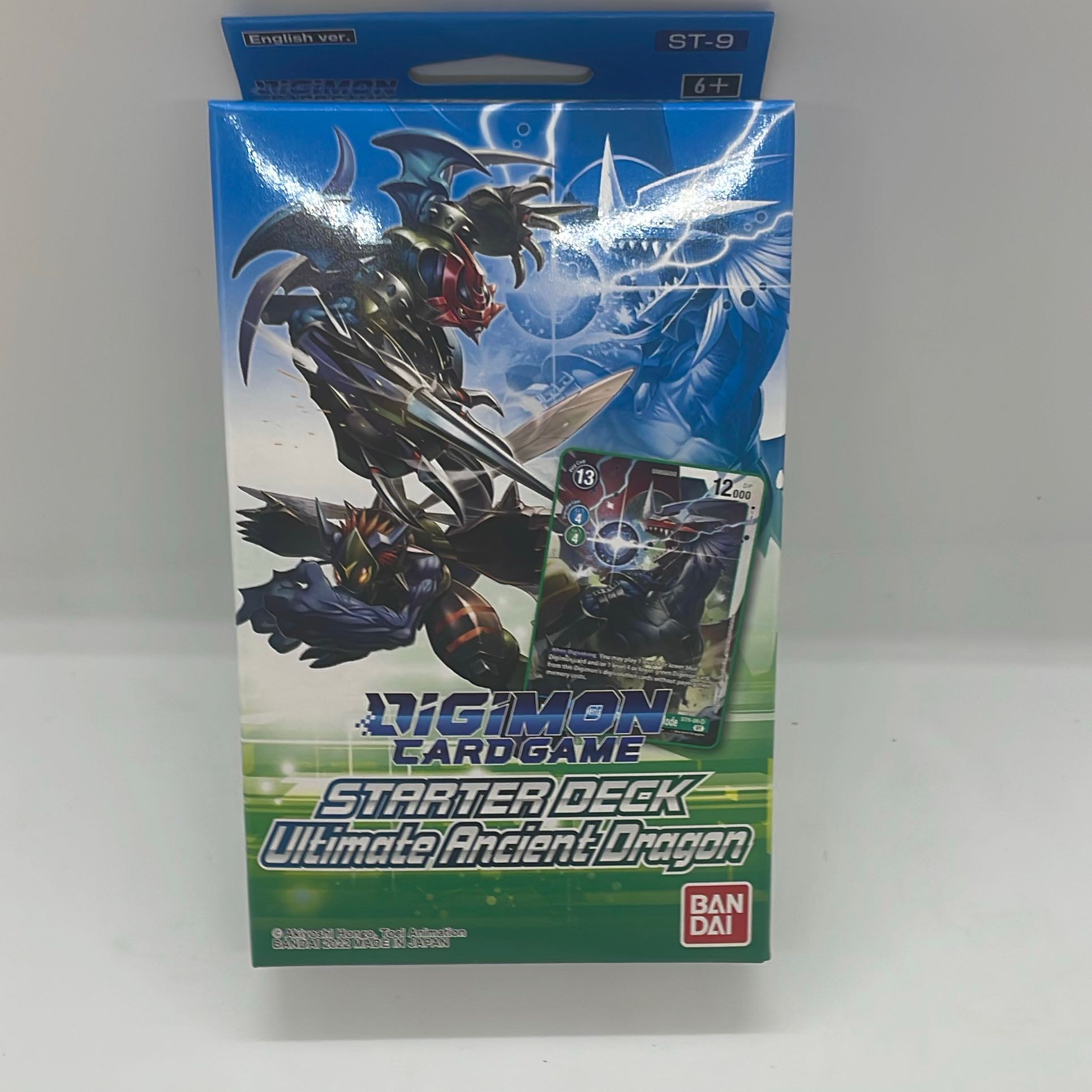 DIGIMON CARD GAME STARTER DECK: ULTIMATE ANCIENT DRAGON ST-9 Factory Sealed