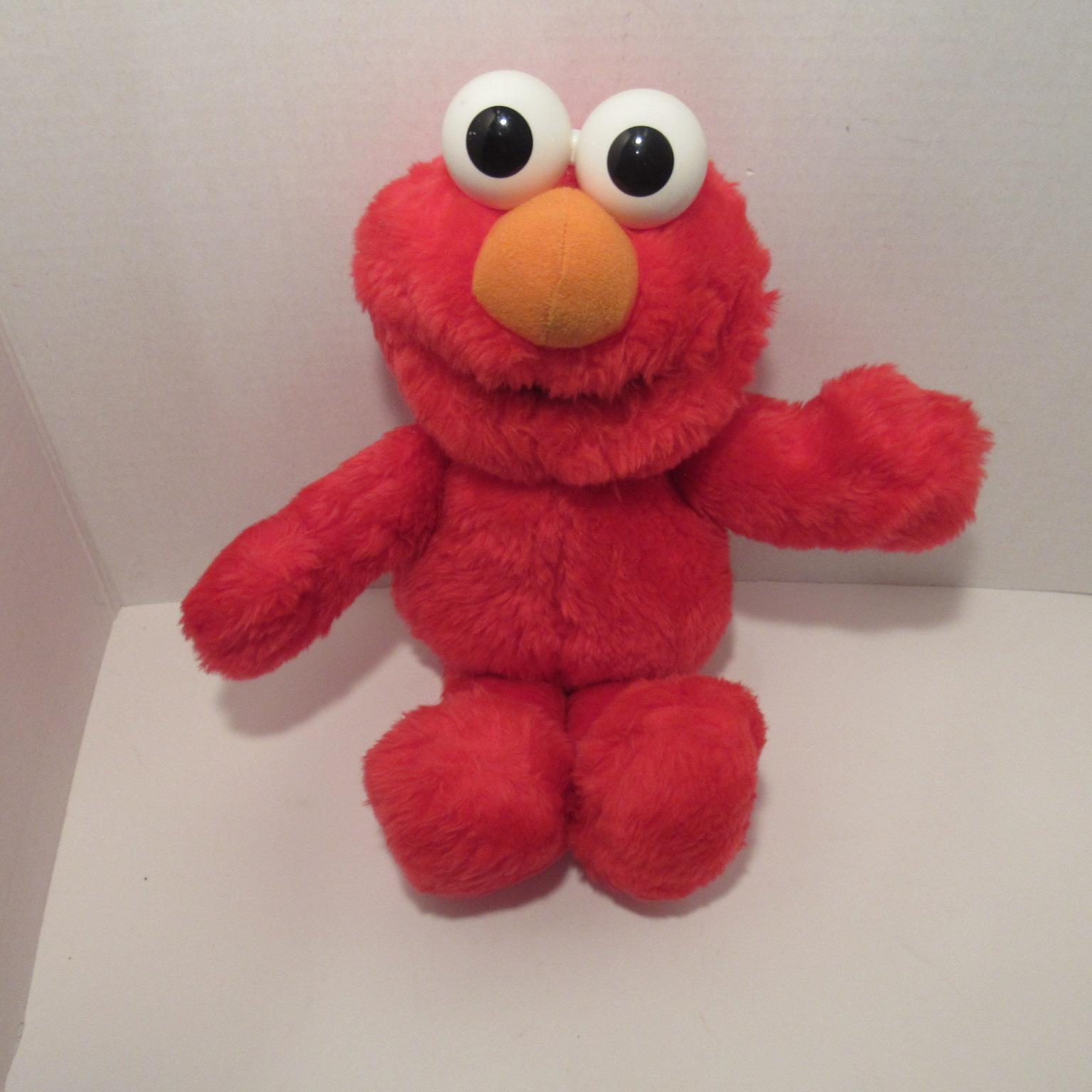 1997 Vintage Collectible ELMO LOVES YOU Talking Soft Plush Toy, L 16 ...