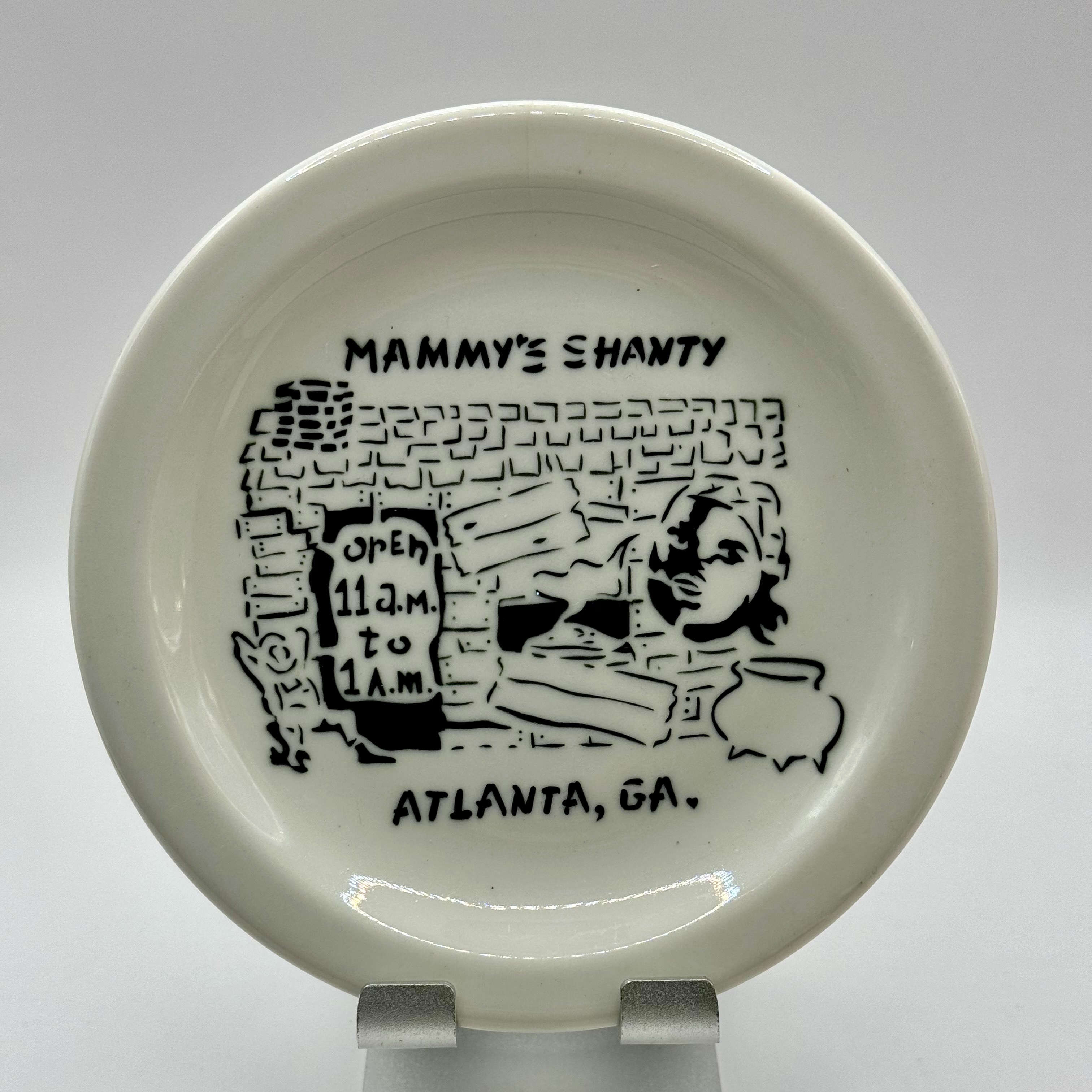 Vintage Mammy's Shanty Souvenir Pecan Pie Plate, Atlanta GA Collectible ...