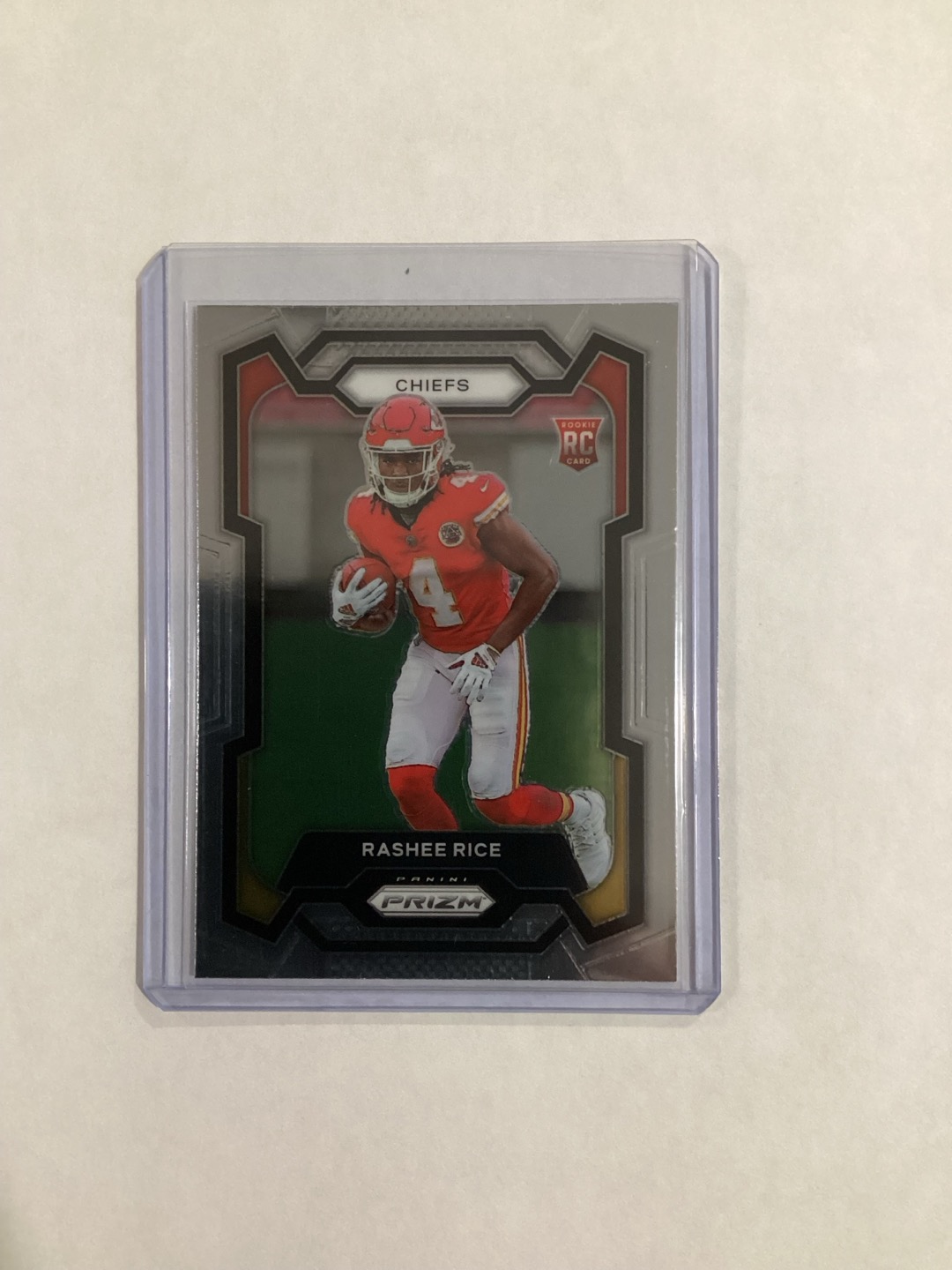 2023 Panini Prizm Rashee Rice Base Rookie RC #350 - Kansas City Chiefs