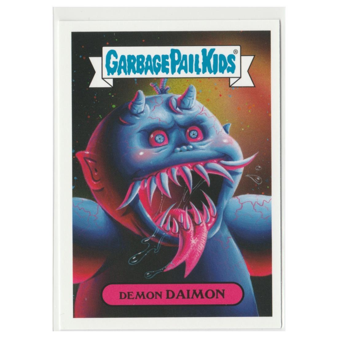 Garbage Pail Kids Demon Daimon Folklore Monster Sticker #1a of 5 2019 ...