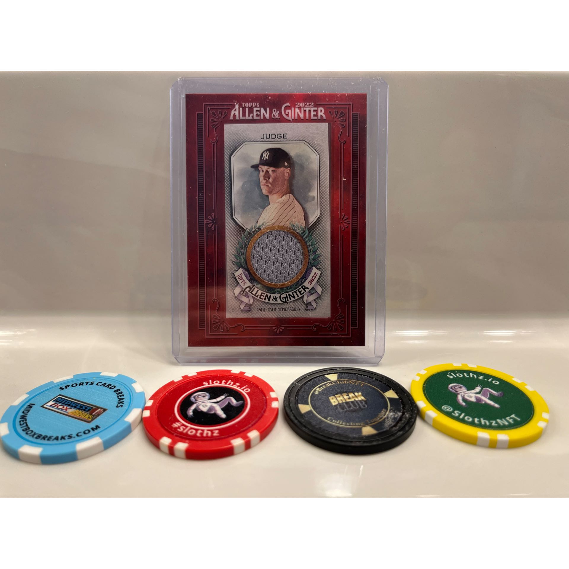 Aaron Judge patch Red