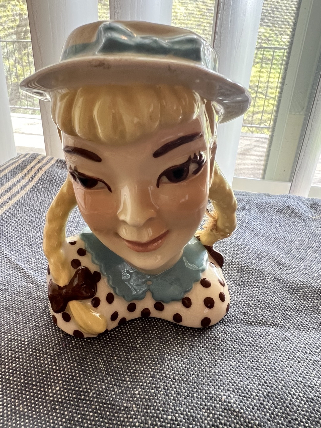 Head Base “Becky” MCM Made In Madison Wisconsin