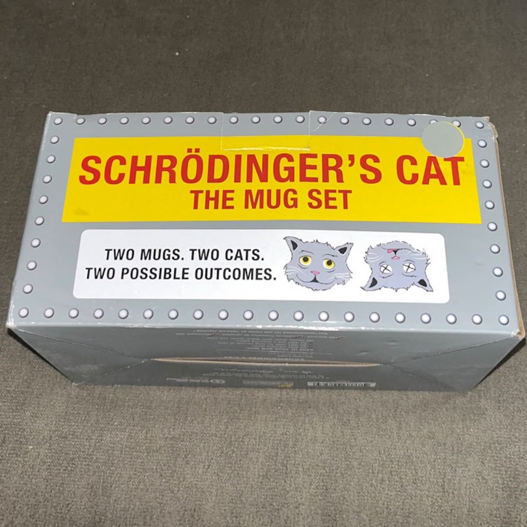 Schrodinger's Cat Heat Change Mugs-Which Cat Will You Get Unemployed Philosopher