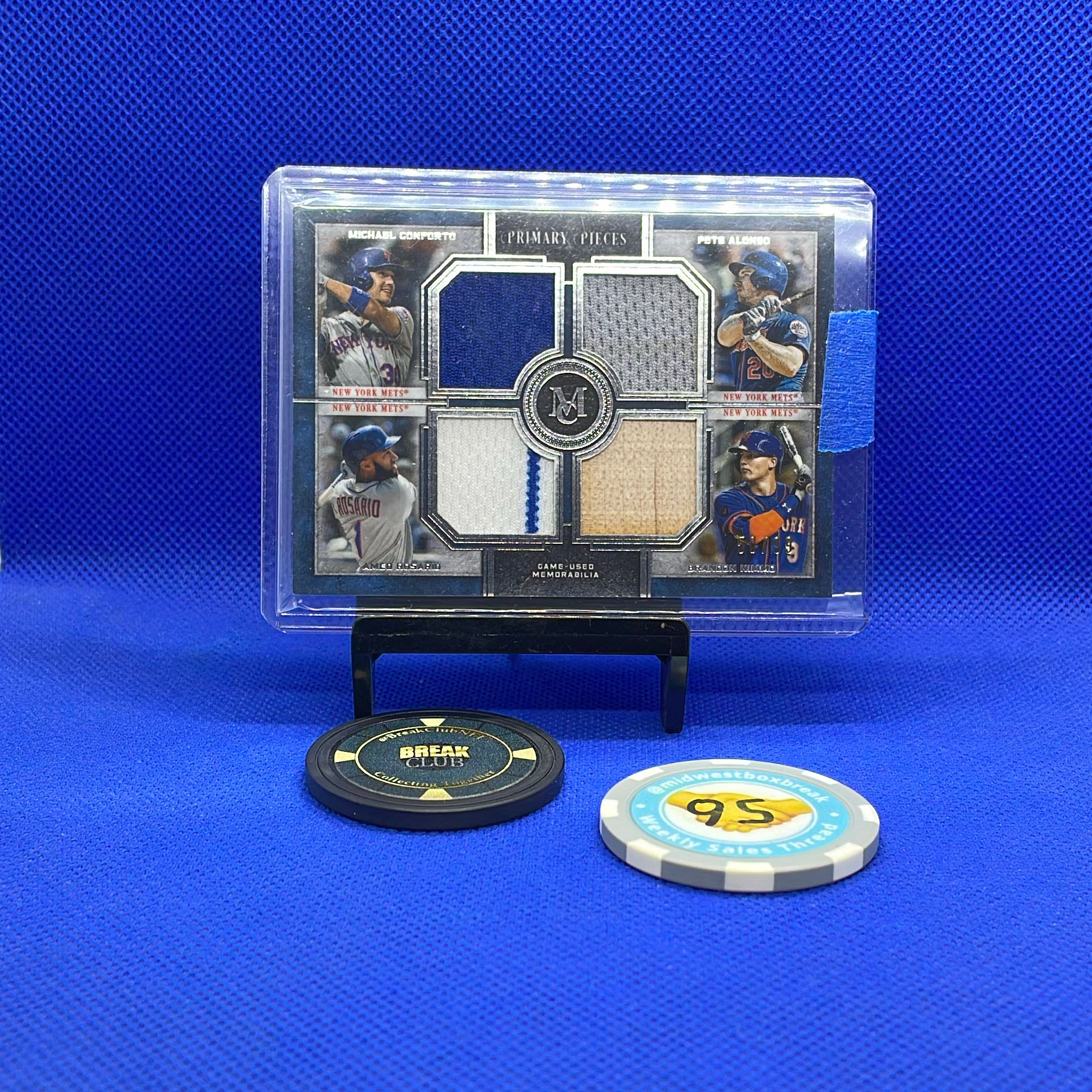 2019 Topps Museum Mets Quad Relic /99