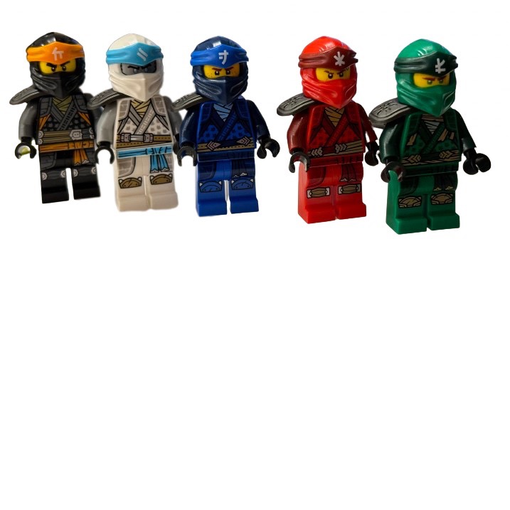 Ninjago Crystalized - Full Ninja Team - LEGO Minifigures
