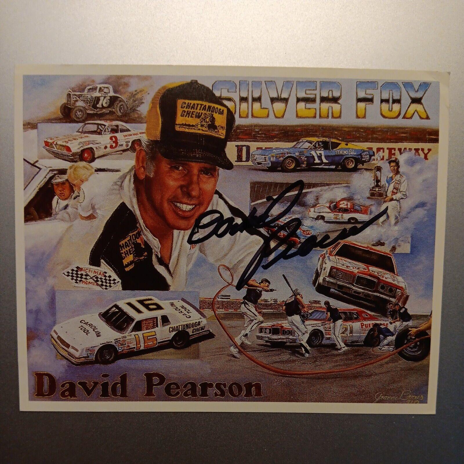 NASCAR Racing Autographs David Pearson & Bobby Allison