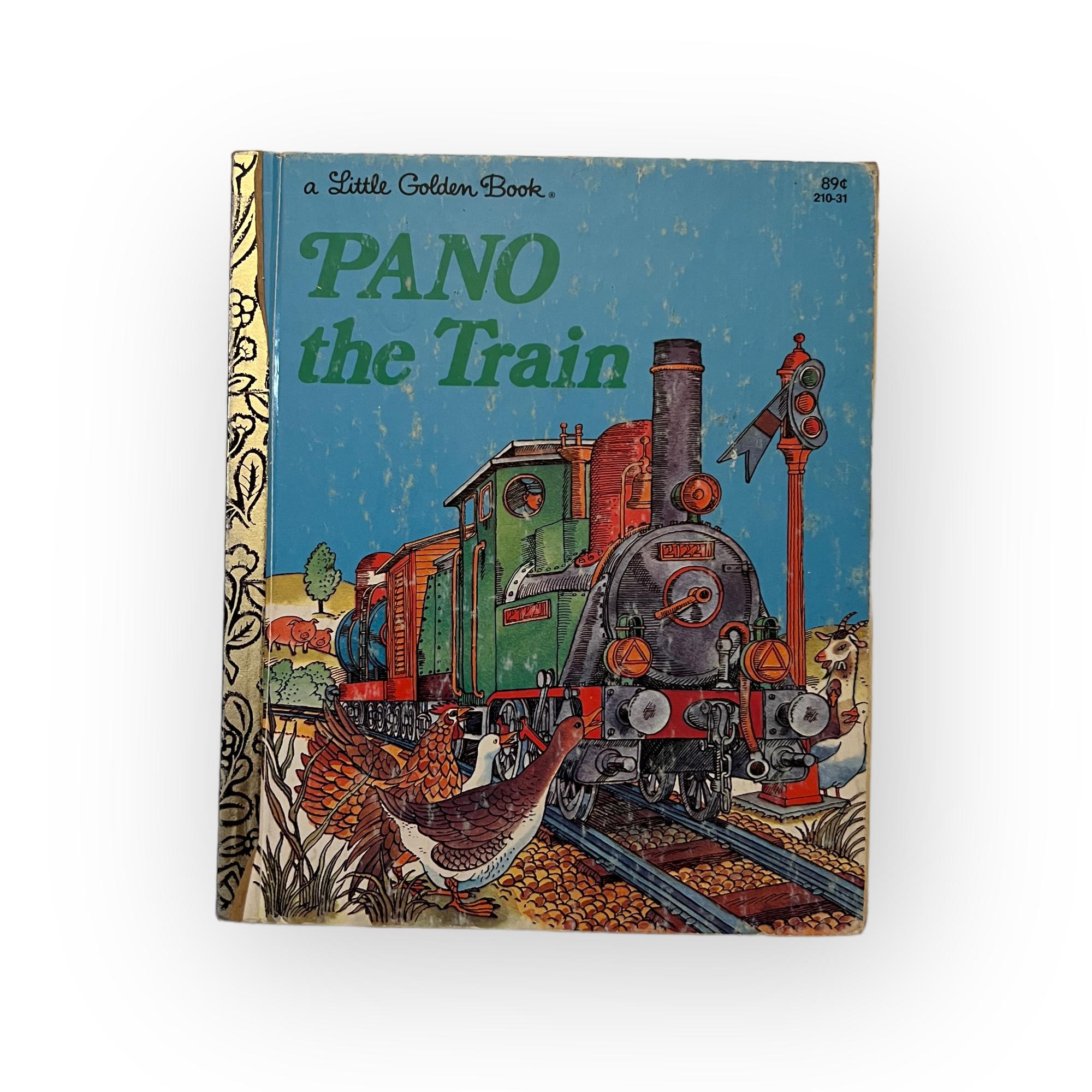 1981 Pano The Train Golden Book. Vintage Classic Children's Book. by ...