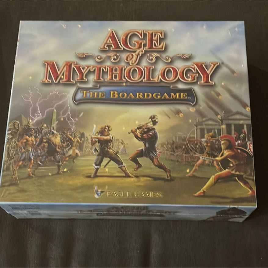 Age Of Mythology Mint Board Game Fantasy War Eagle Games 2003 SEALED