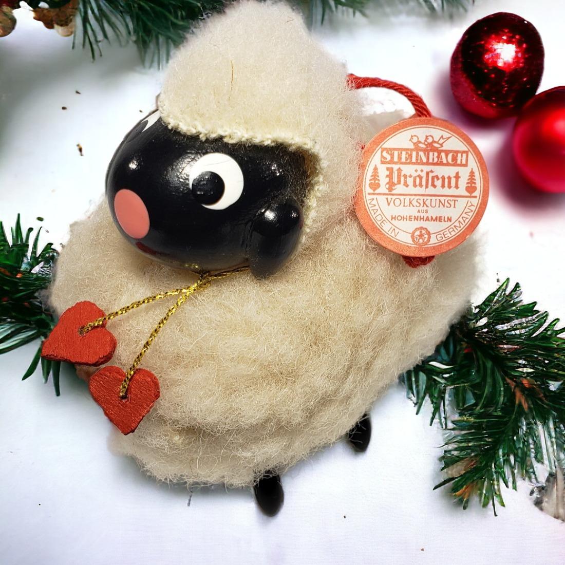 Vintage German Steinbach Prafent Hand Made Christmas Ornament