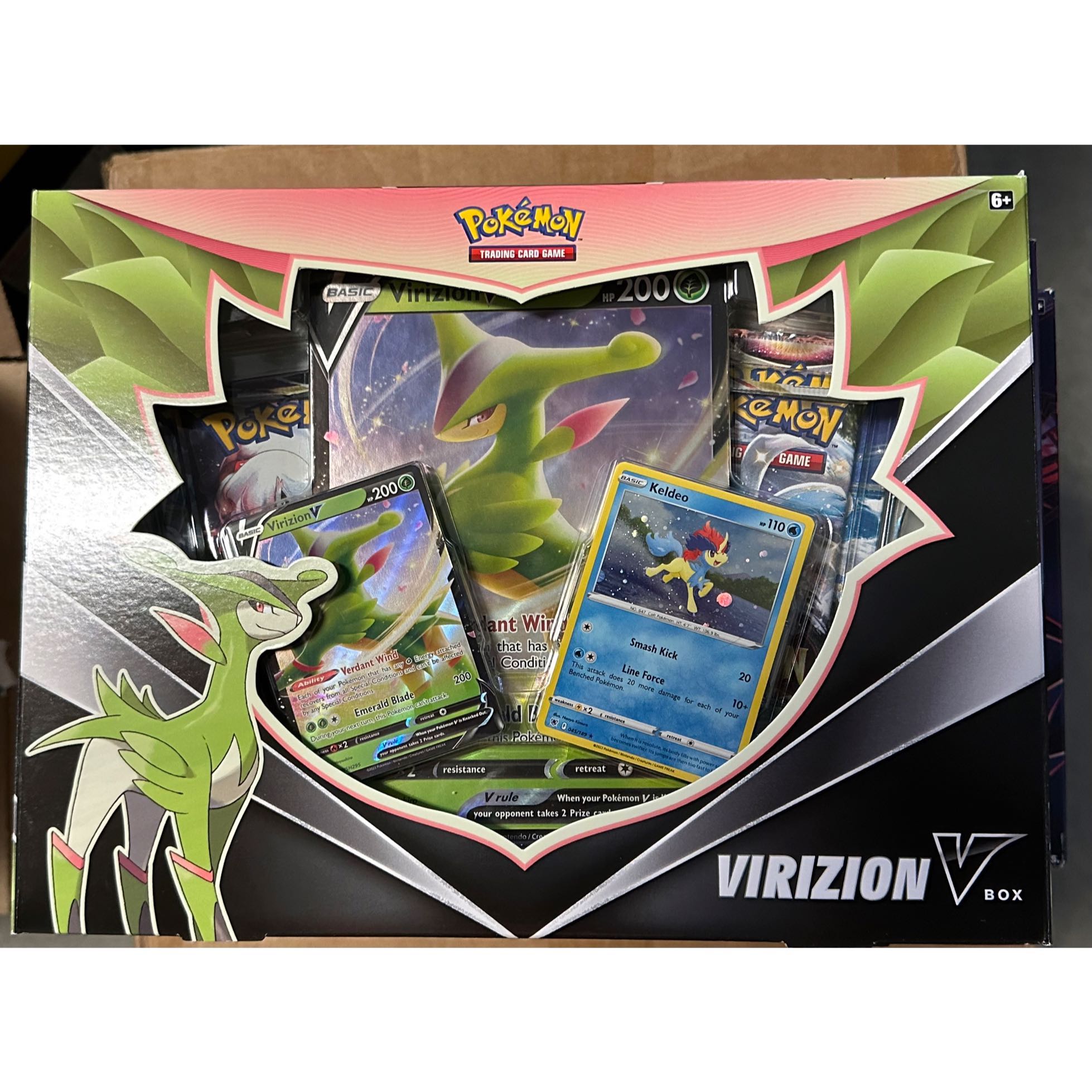 Pokemon Virizion V Box