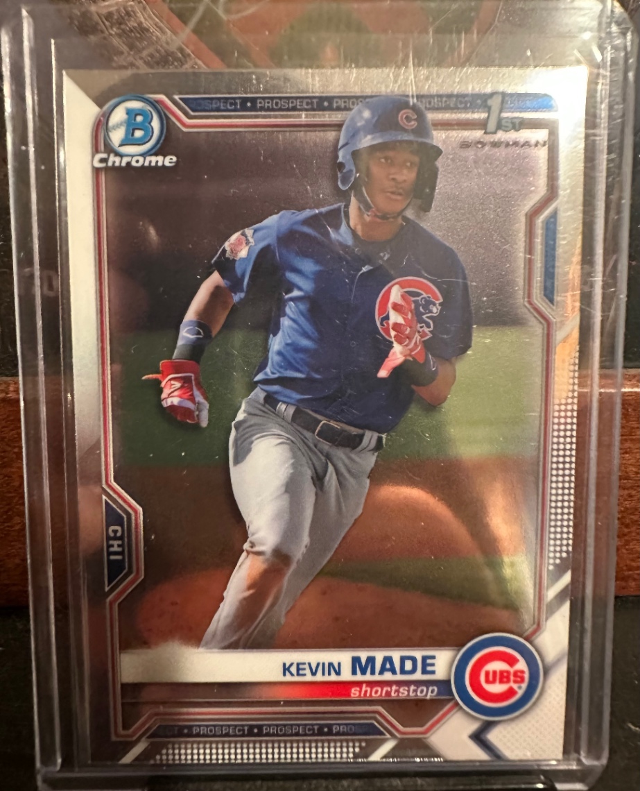 Kevin Made 2021 Bowman 1st BCP-153 Chicago Cubs