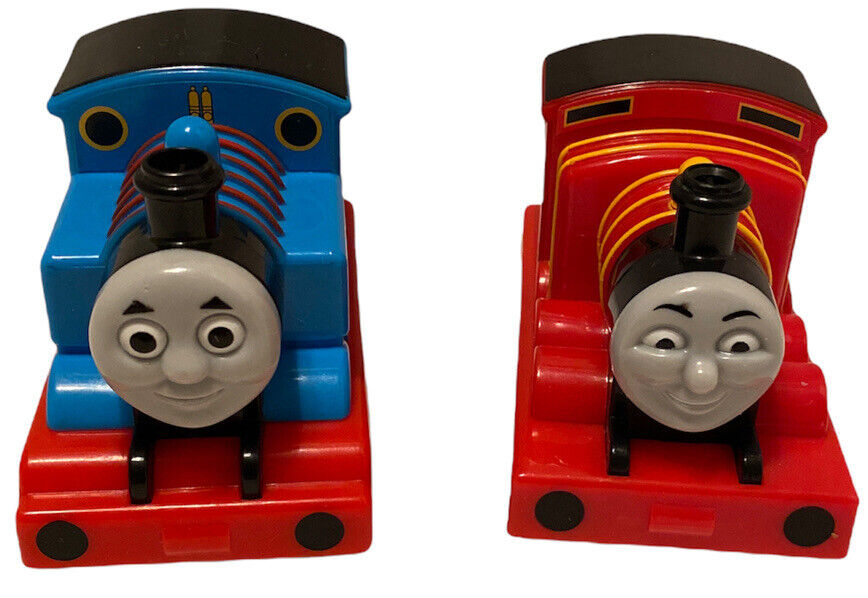 Thomas and Friends Pull Back and Go Thomas and James Approx 3.75”x2.5 ...