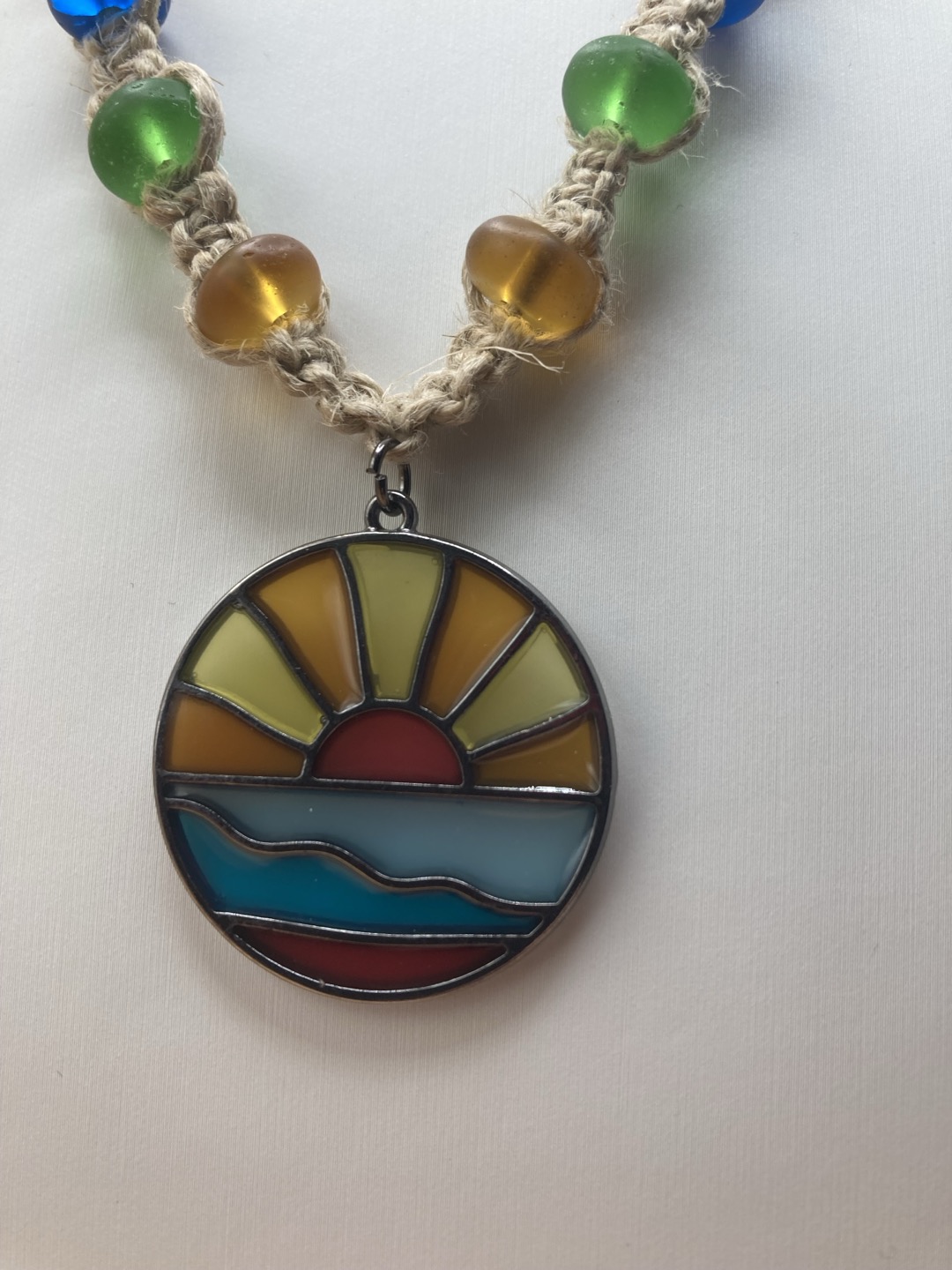 Sunshine Hemp Necklace