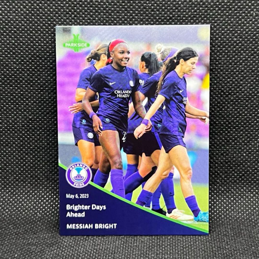 Messiah Bright 2023 Parkside NWSL Pronto #32 Soccer Card
