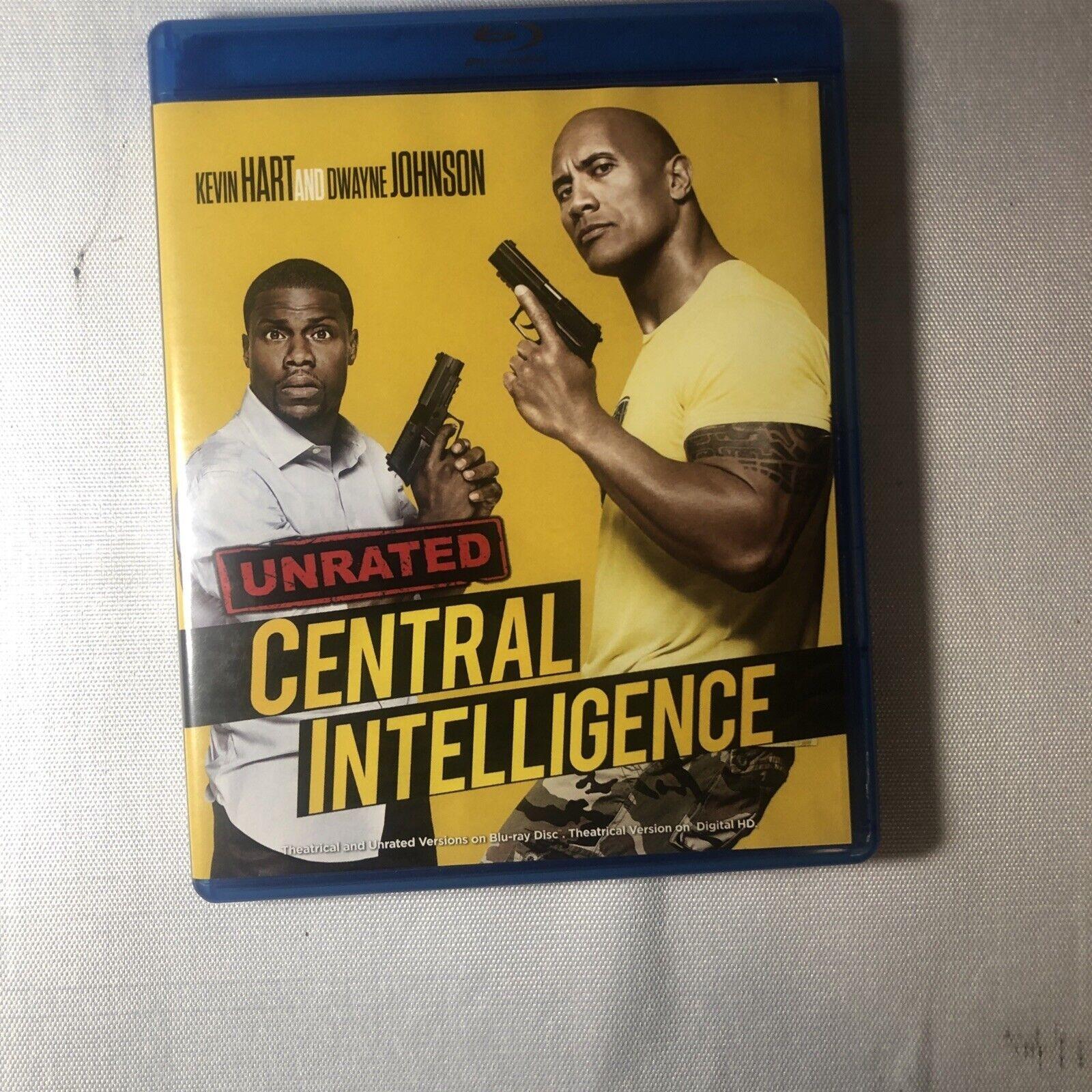 Central Intelligence (Blu-ray) - Blu-ray Dwayne Johnson - VERY GOOD