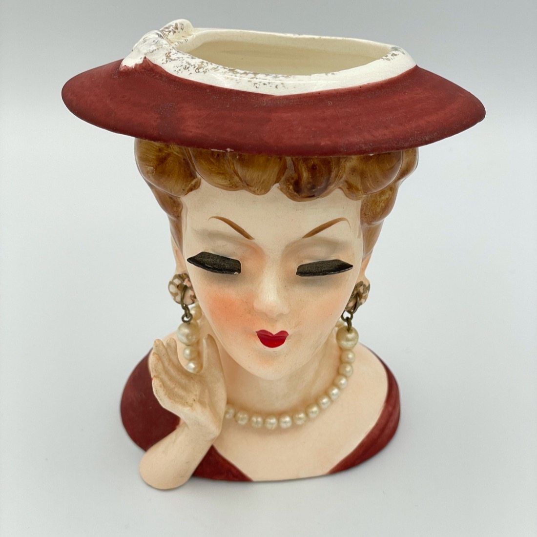 Napco Head Vase Planter