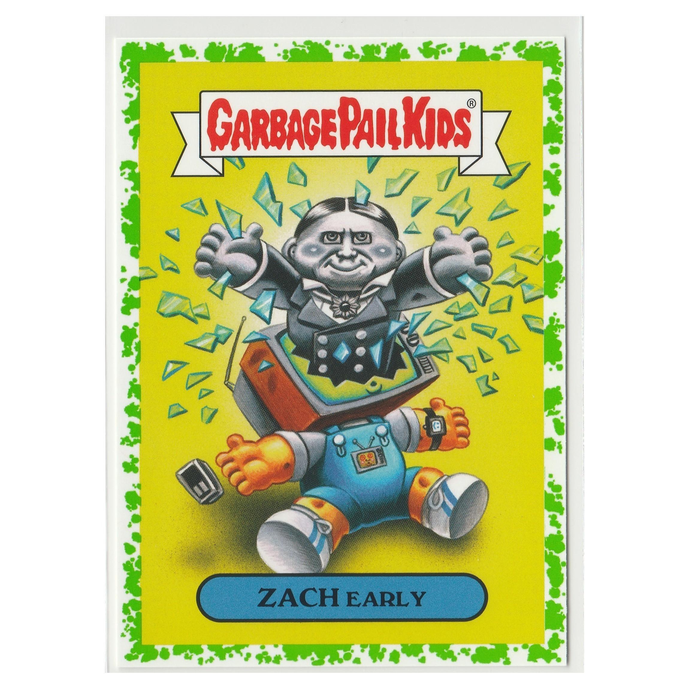 Garbage Pail Kids Zach Early Horror Personality Sticker #7a of 15 2019 ...