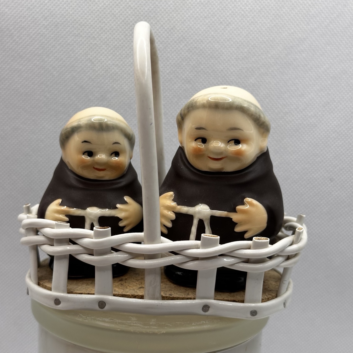 #177 Goebel Monks Salt & Pepper Shakers