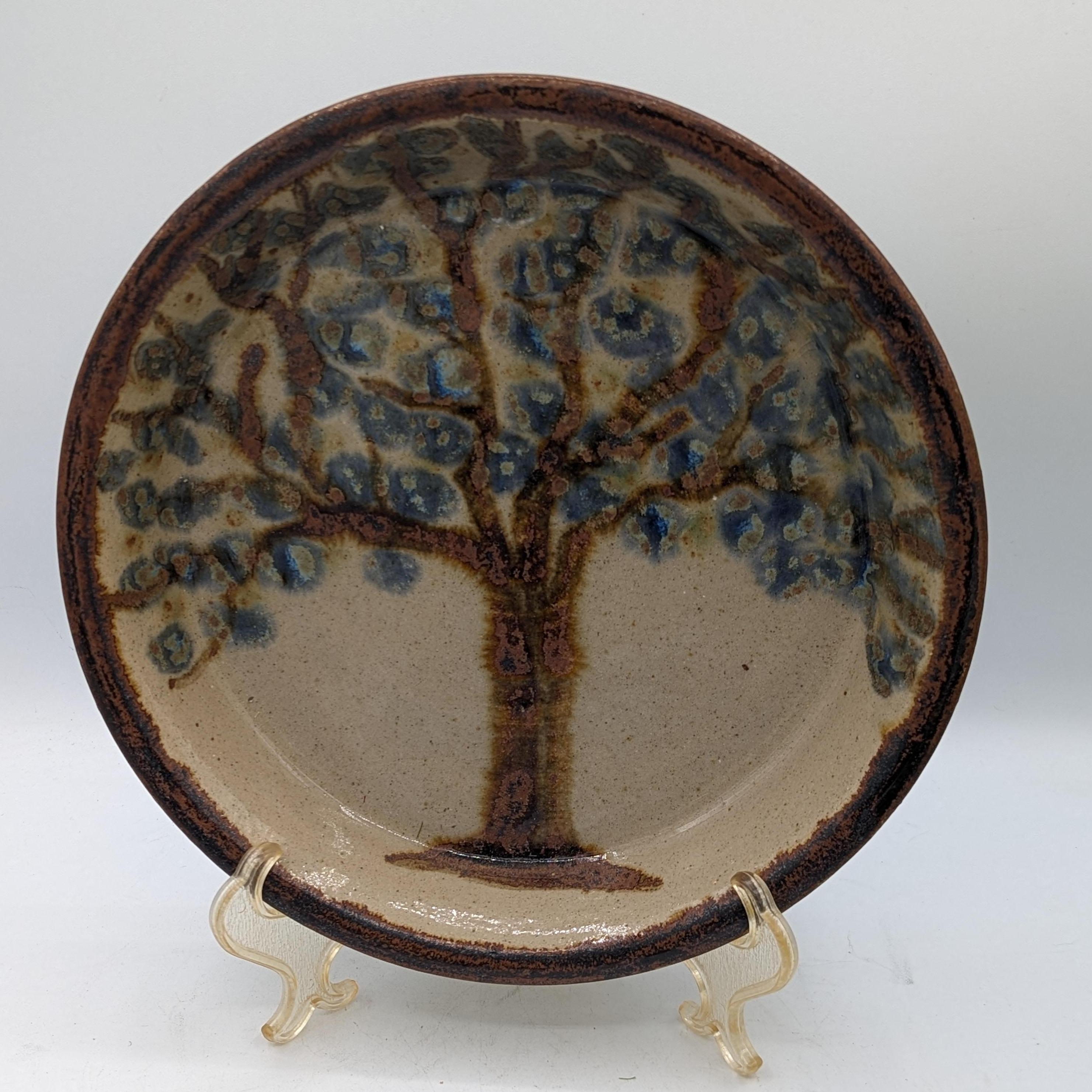 Janet Resnik Studio Pottery Plate North Carolina Southern Ceramics