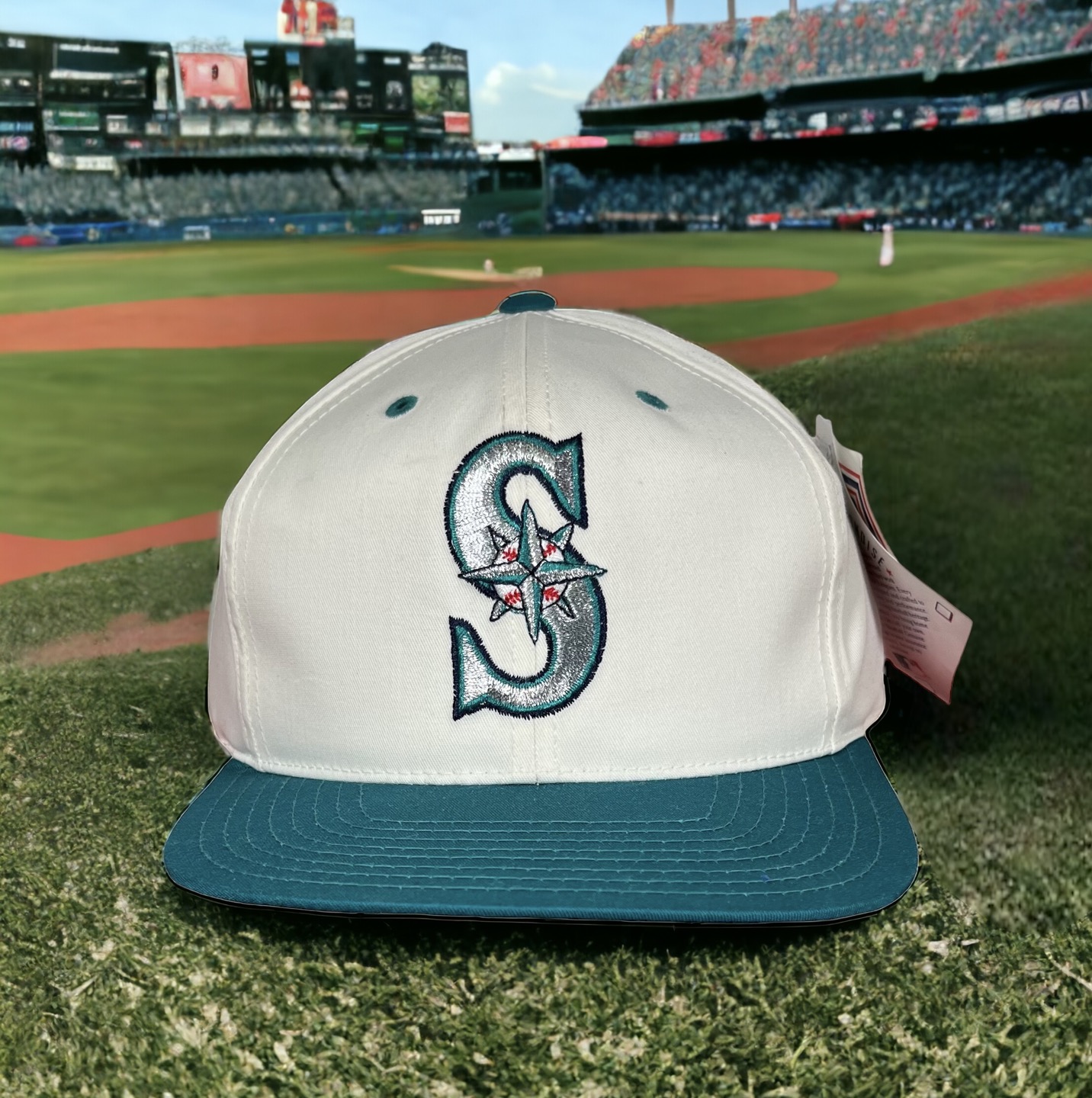 Fantastic Deadstock Vintage 1990’s Seattle Mariners Logo 7 MLB Baseball ...