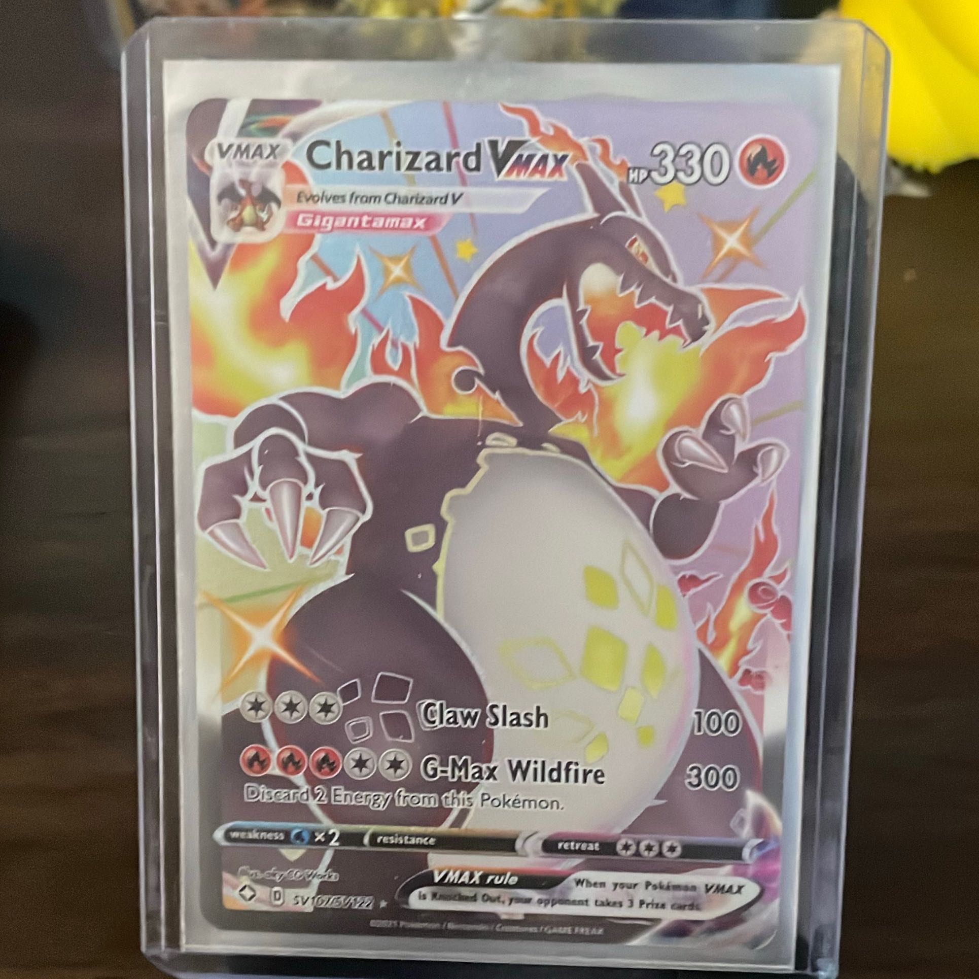 Shining Fates : Shiny Vault Charizard Vmax NM