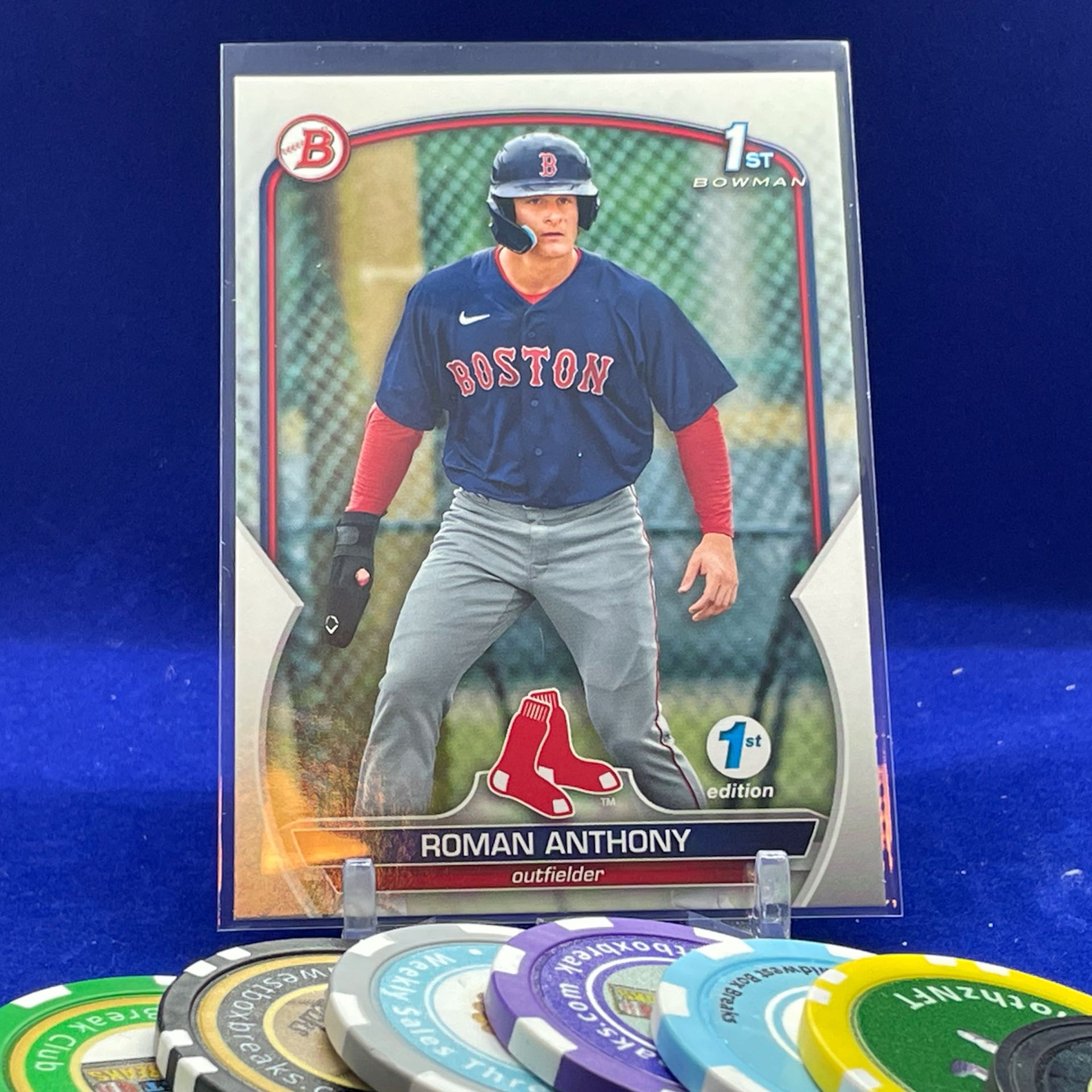 Roman Anthony 2023 Bowman 1st Edition - Boston Red Sox