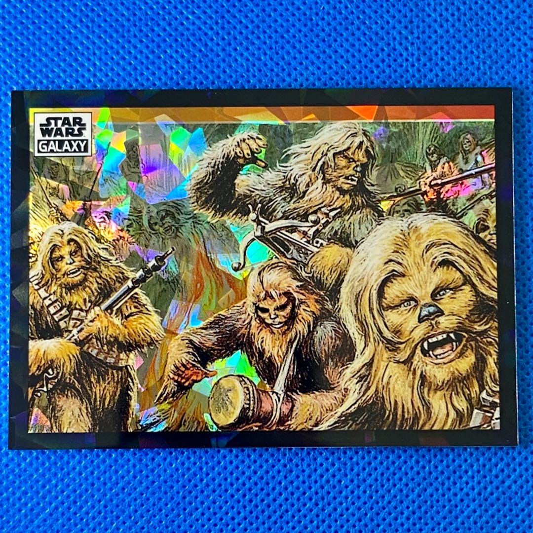 Wookiee War Dance 2022 Star Wars Chrome Galaxy Chewbacca /150