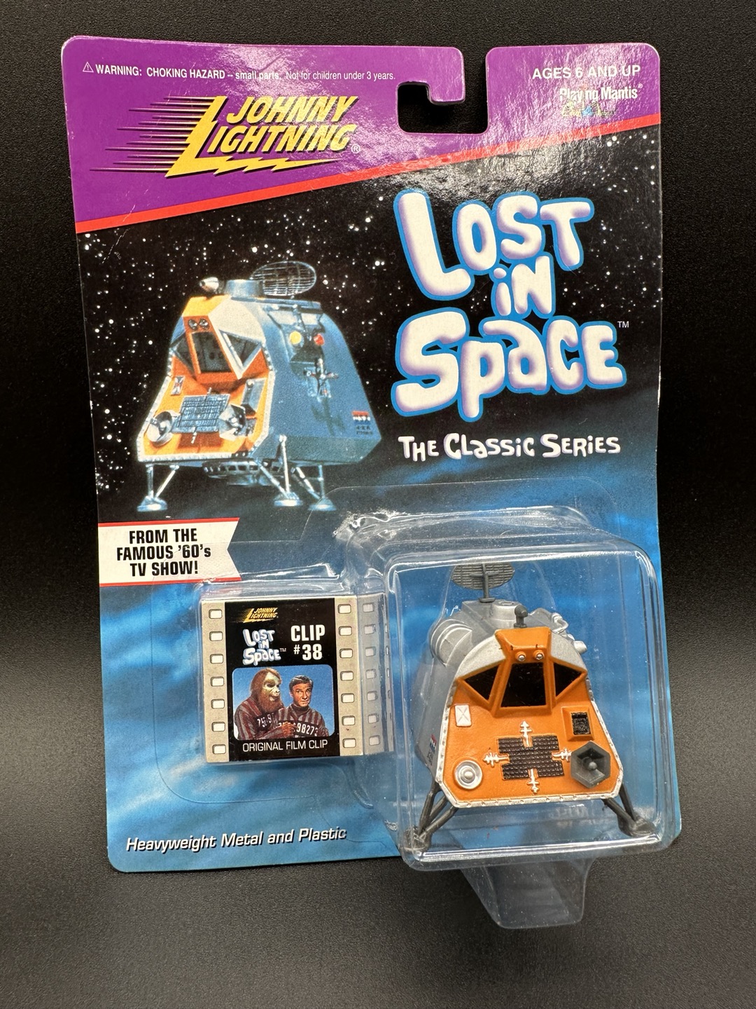 NOS “Johnny Lightning” Lost In Space Space Pod, Film Clip #22