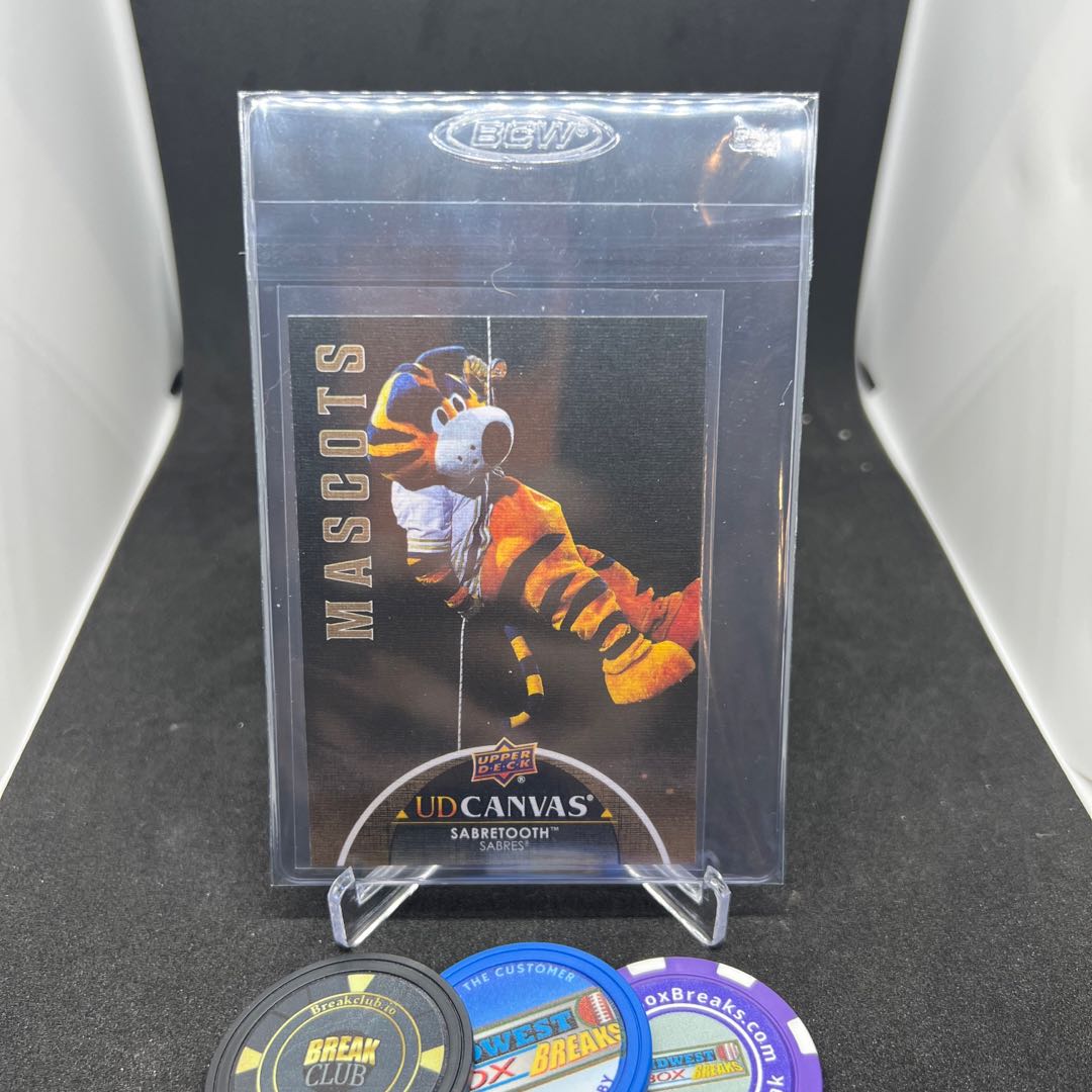 Sabretooth 2021-22 Upper Deck Extended Series UD Mascots - Buffalo Sabres