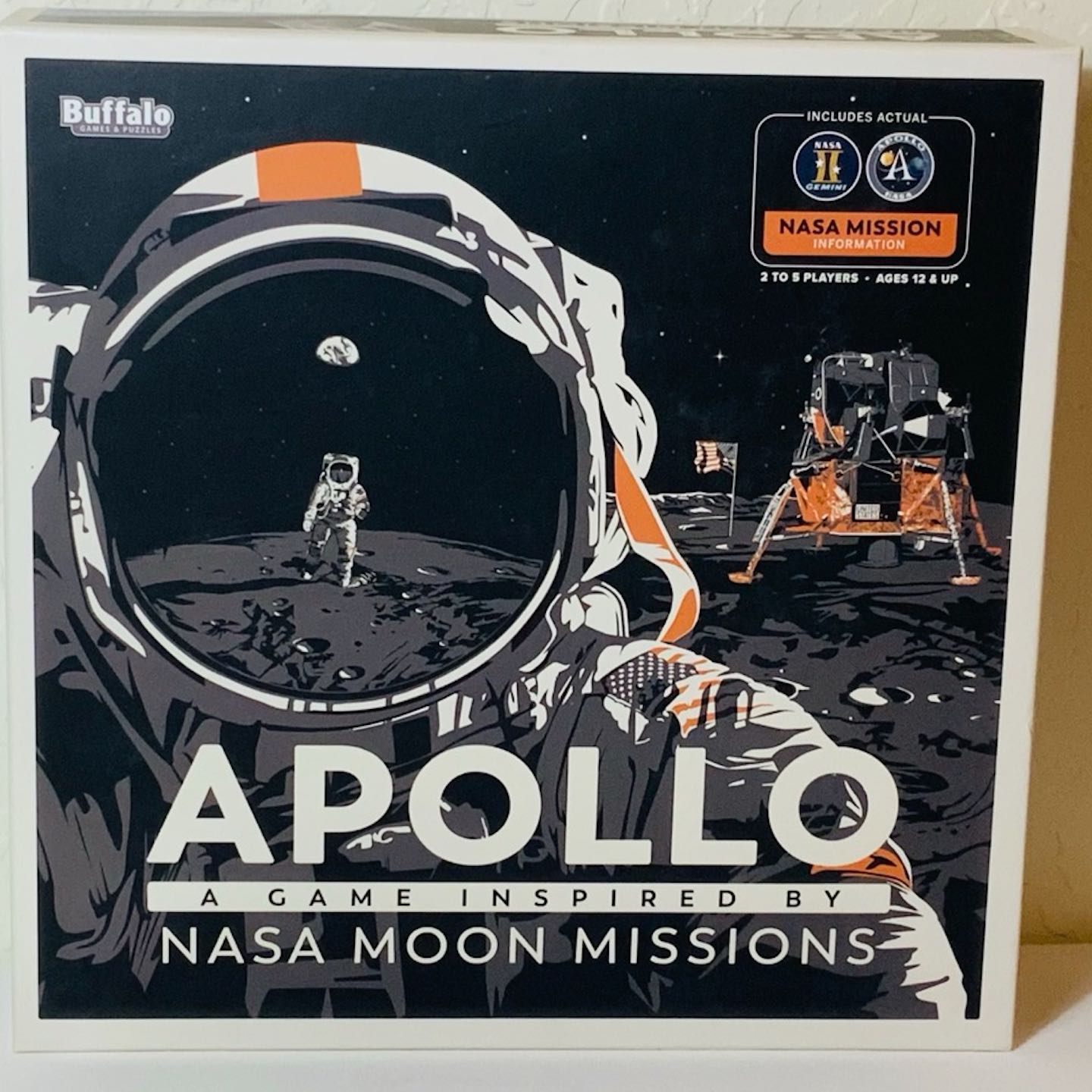 Apollo: A Game Inspired By Nasa Moon Missions For Ages 12+ For 2-5 ...