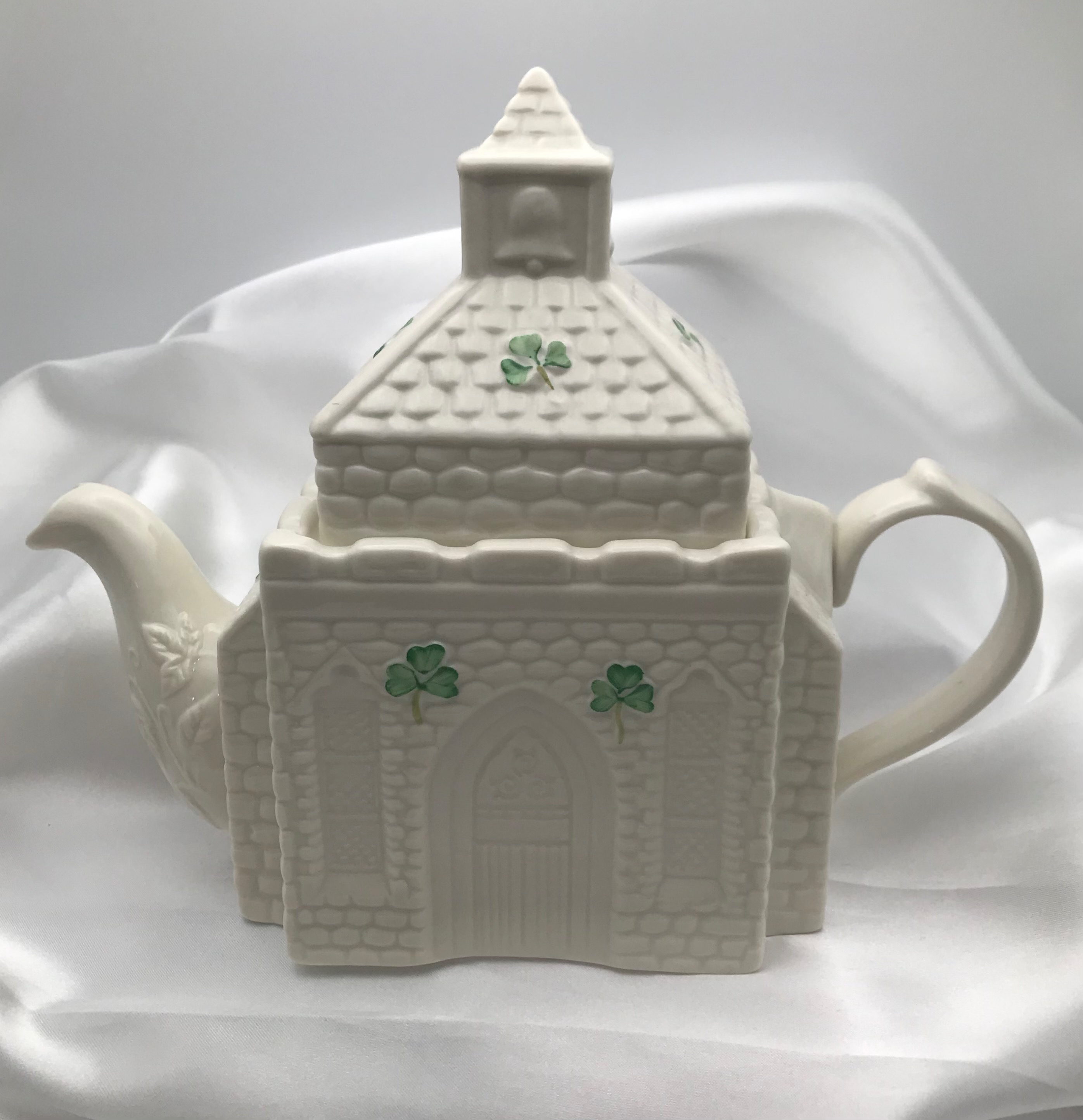 Belleek Church Teapot