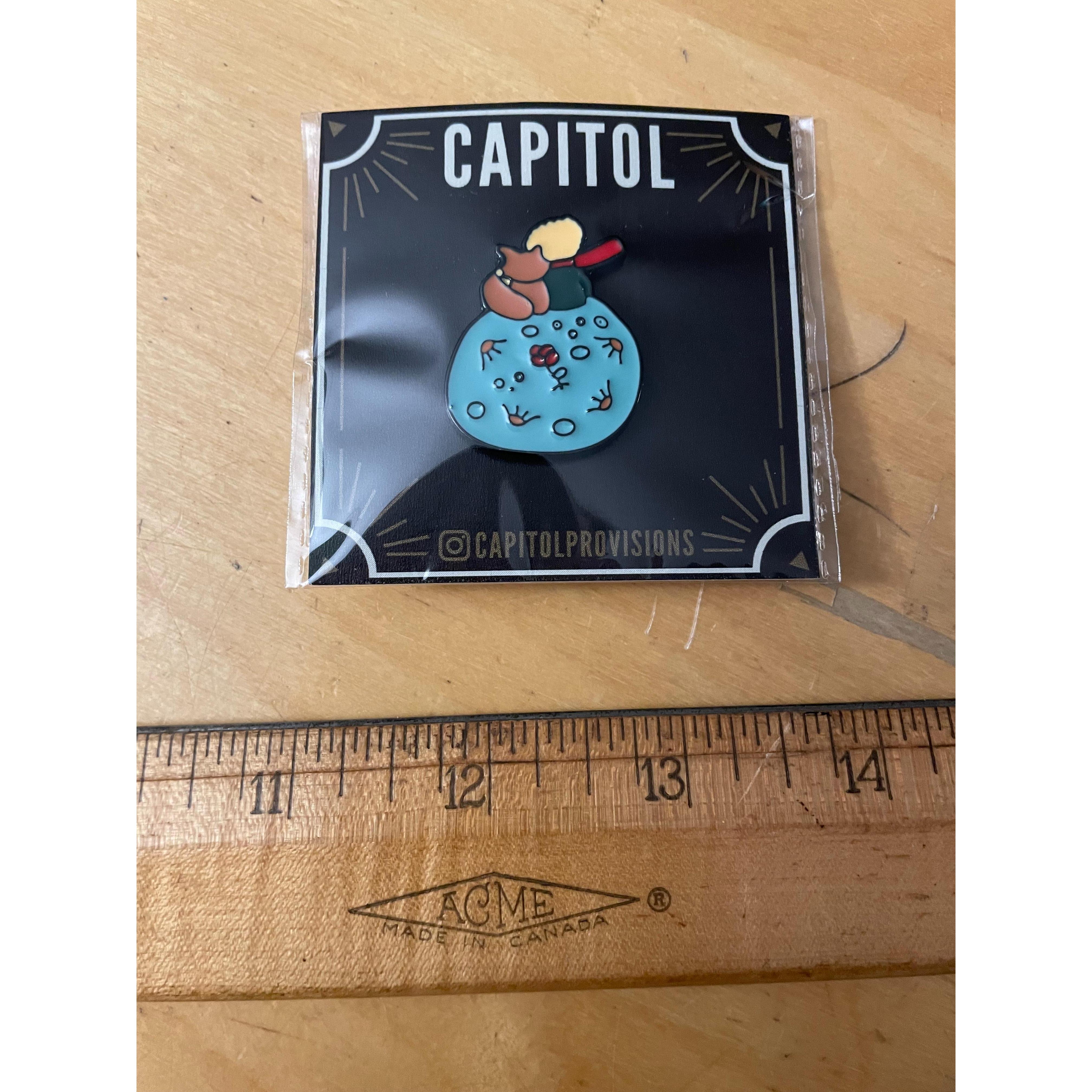 Little Prince Pin Brooches Hard Enamel Lapel Pin New Capitol