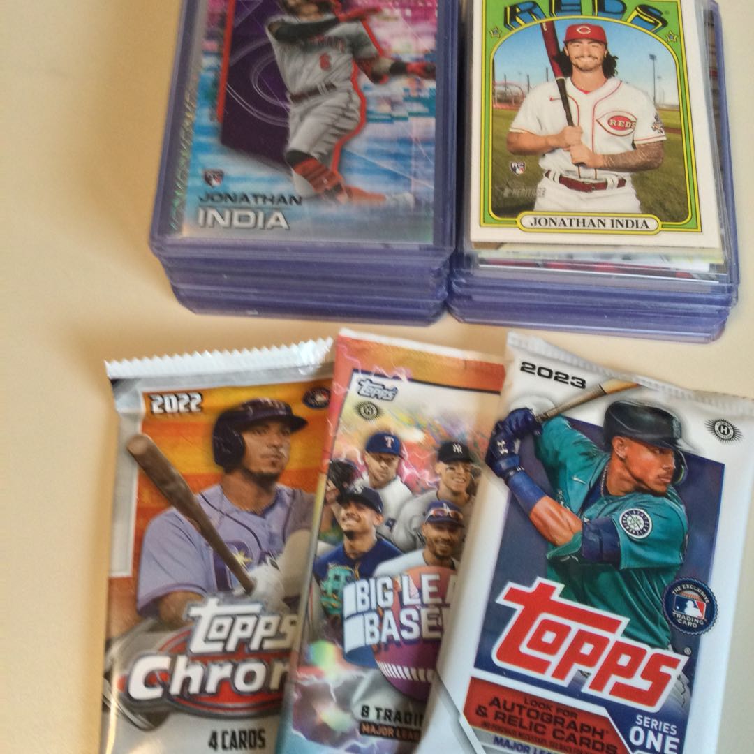 Jonathan India Cincinnati Reds - Lot Of 25 Cards For $30-now just $12.99