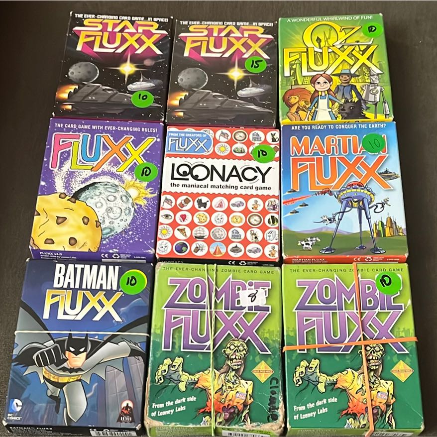 Various Fluxx Games - You Choose