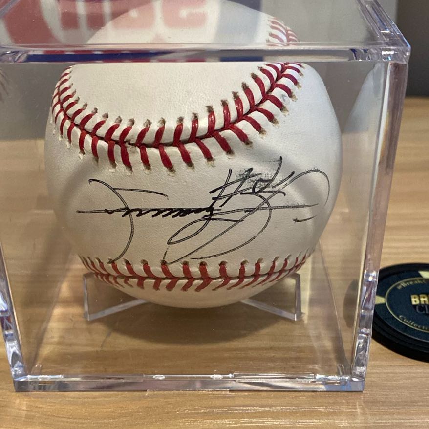 Official Sammy Sosa Autographed Baseball w/JSA Cert Chicago Cubs