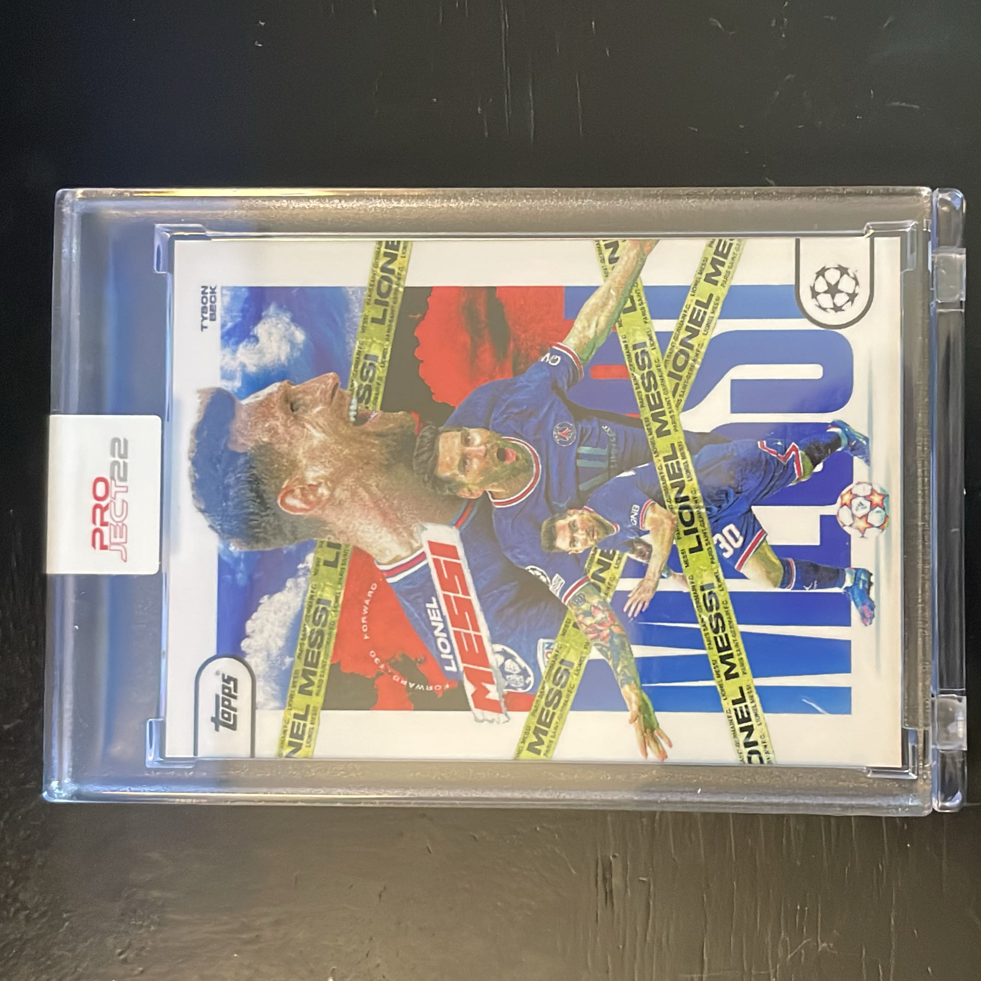 Lionel Messi Topps Project 22 ⚽️ Card by Tyson Beck