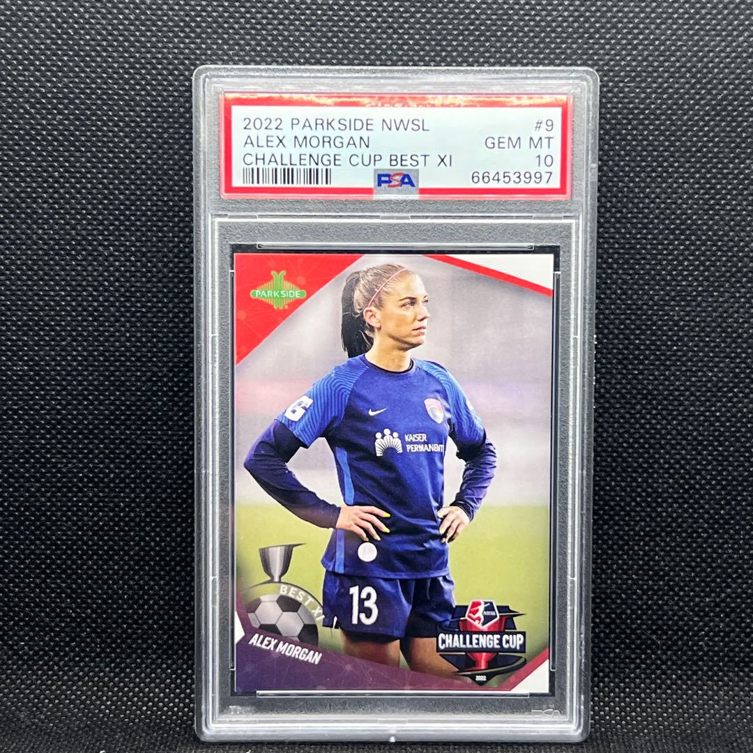 Alex Morgan 2022 Parkside NWSL Challenge Cup Best XI /1100 PSA 10 #9 ...