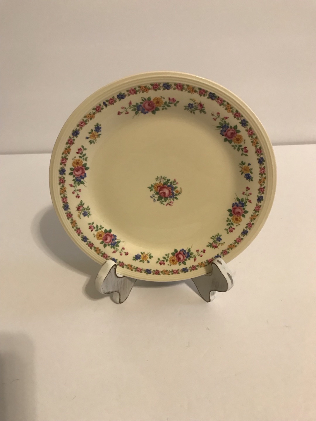 Vintage Edwin M. Knowles China Co dessert plate
