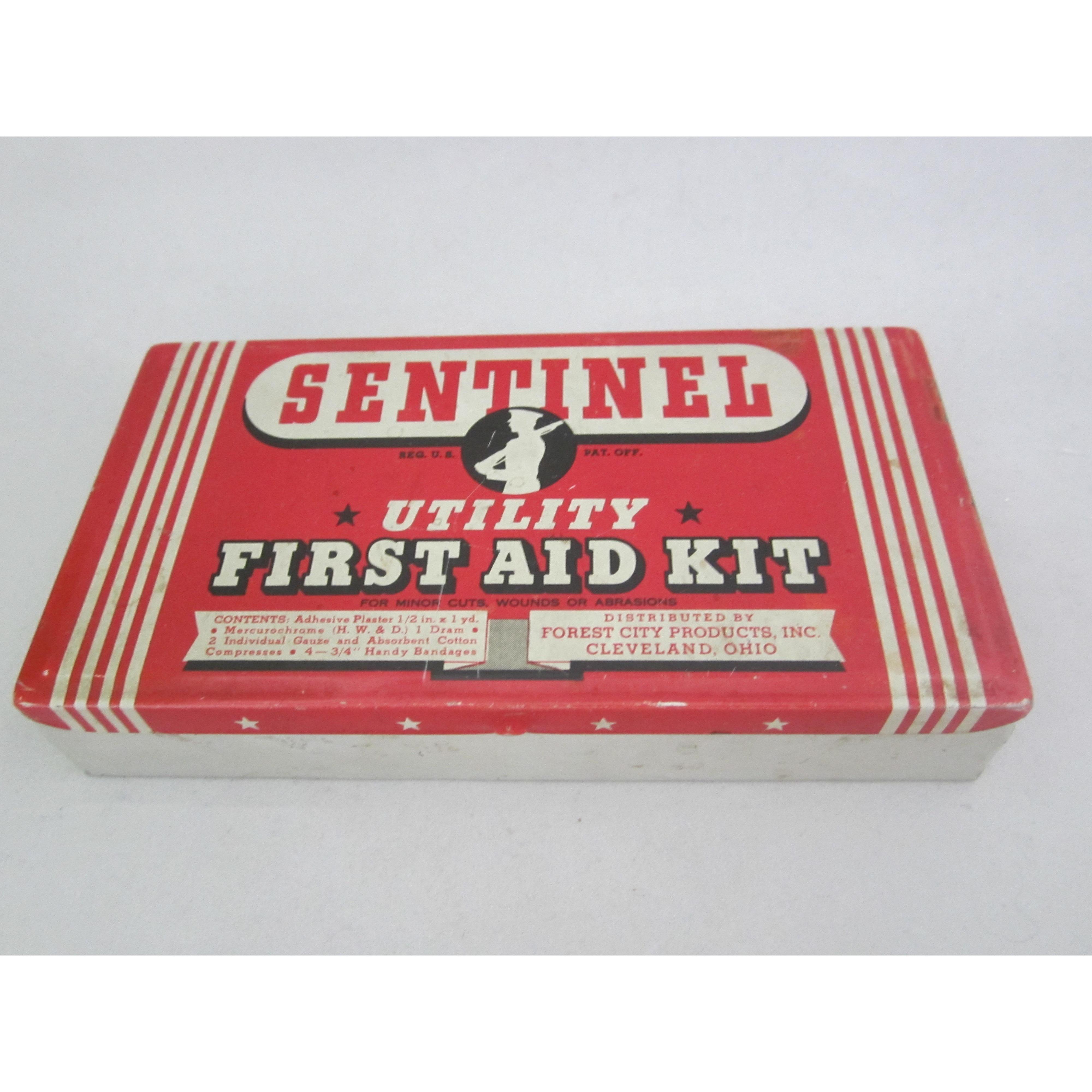 #09 Sentinel Utility First Aid Tin Soldier Motif