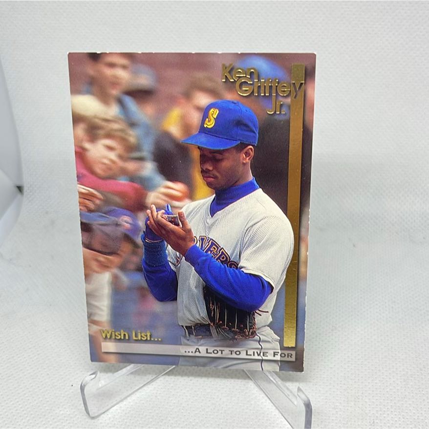 1995 Megacards Ken Griffey Jr. Wish List Base Ken Griffey Jr. 10 ...