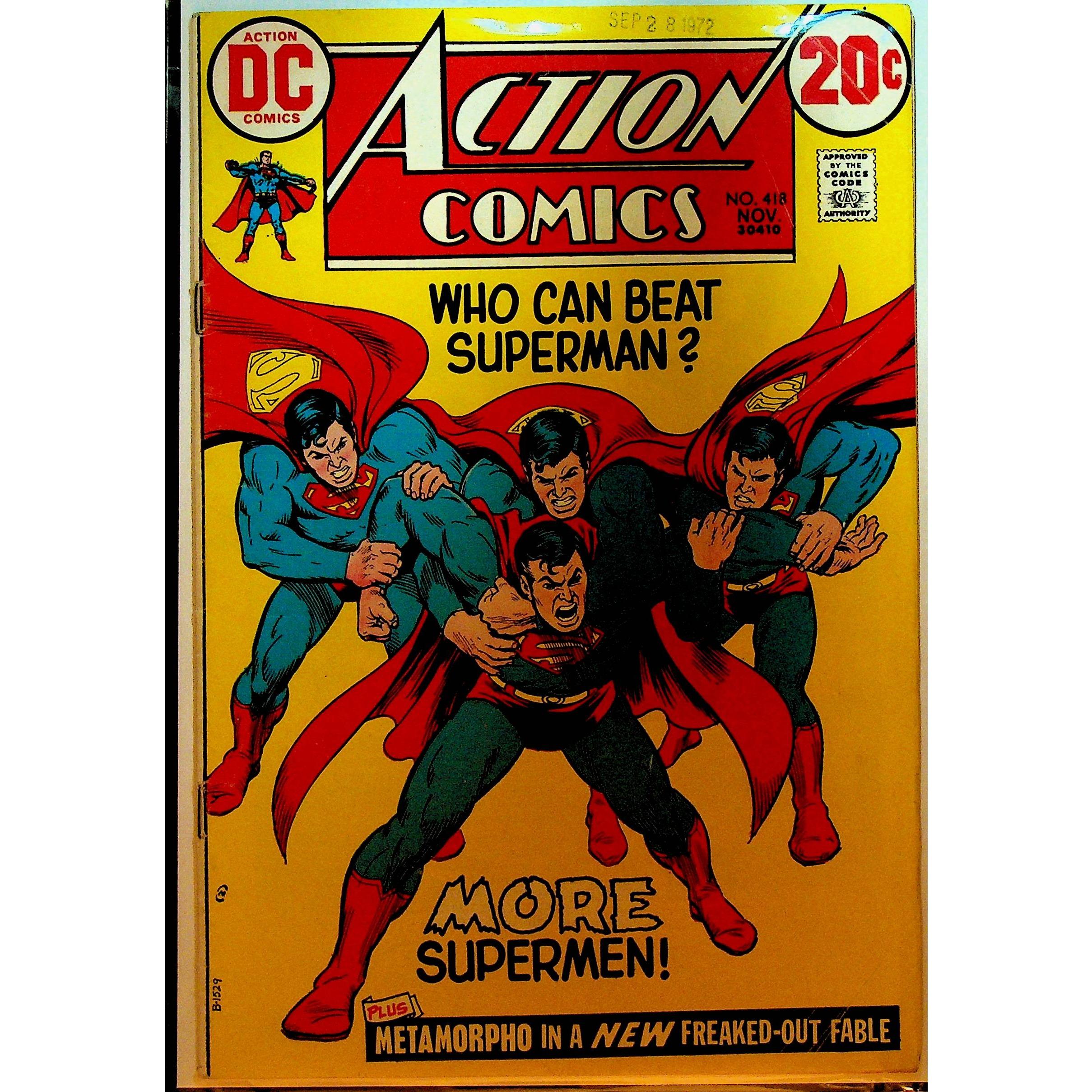 Action Comics 418 Superman