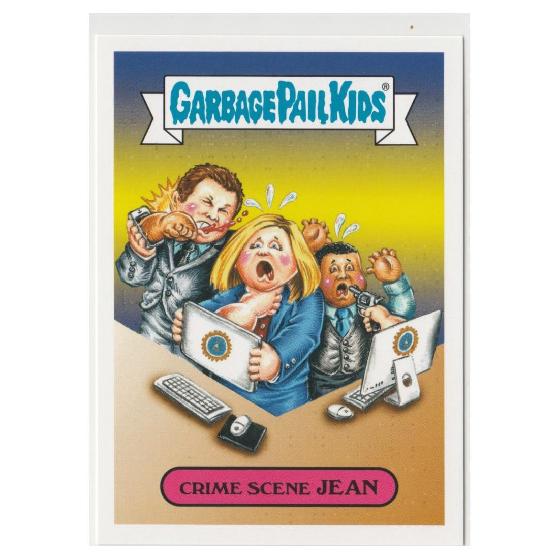 Garbage Pail Kids Crime Scene Jean #2b 2016 Prime Slime Trashy TV GPK