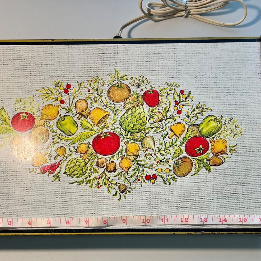 Vintage MCM Corning Spice Of Life By Warm-O-Tray, Food Warming Tray ...