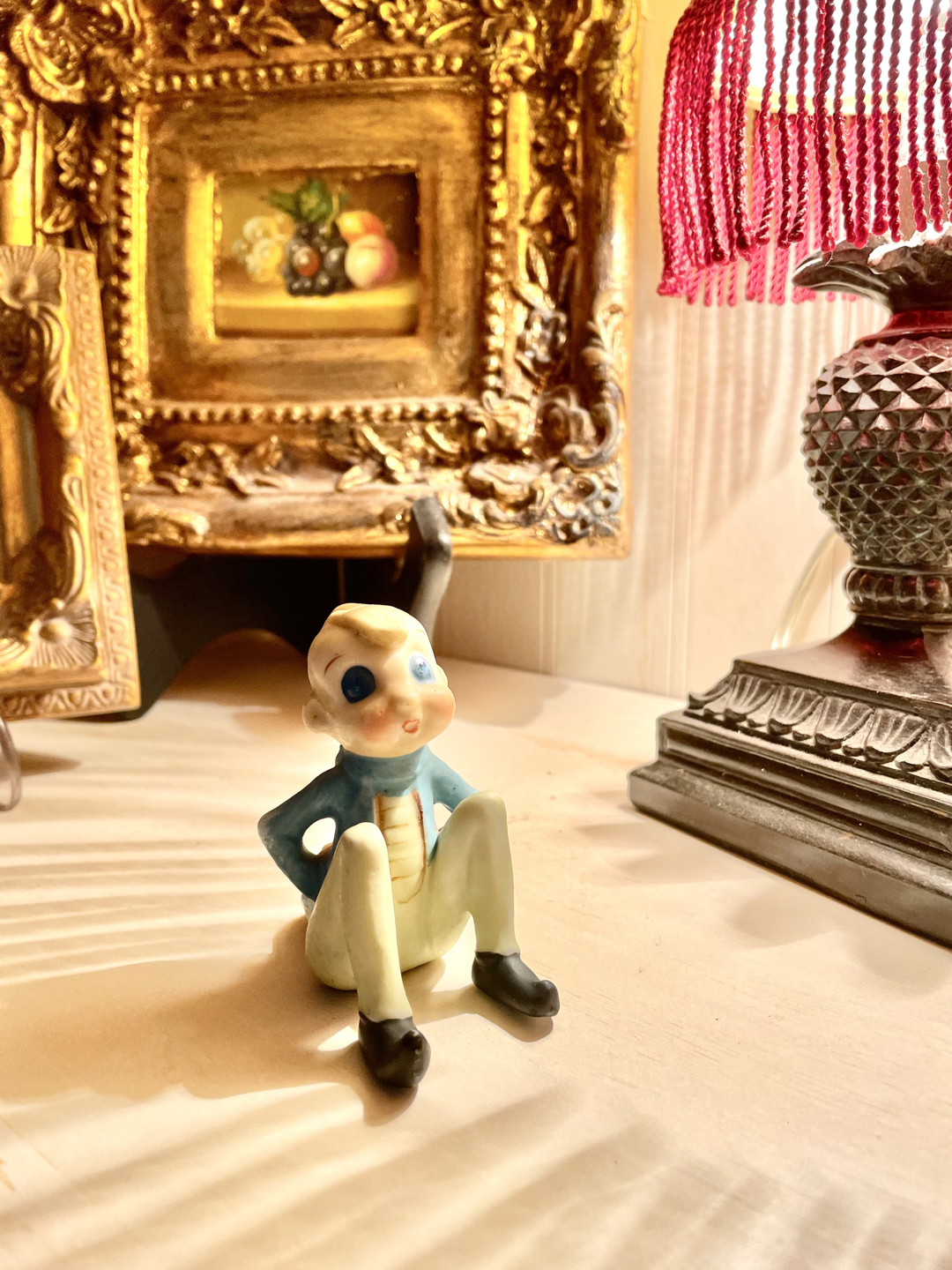1940’s-50’s Anthropomorphic cricket Figurine