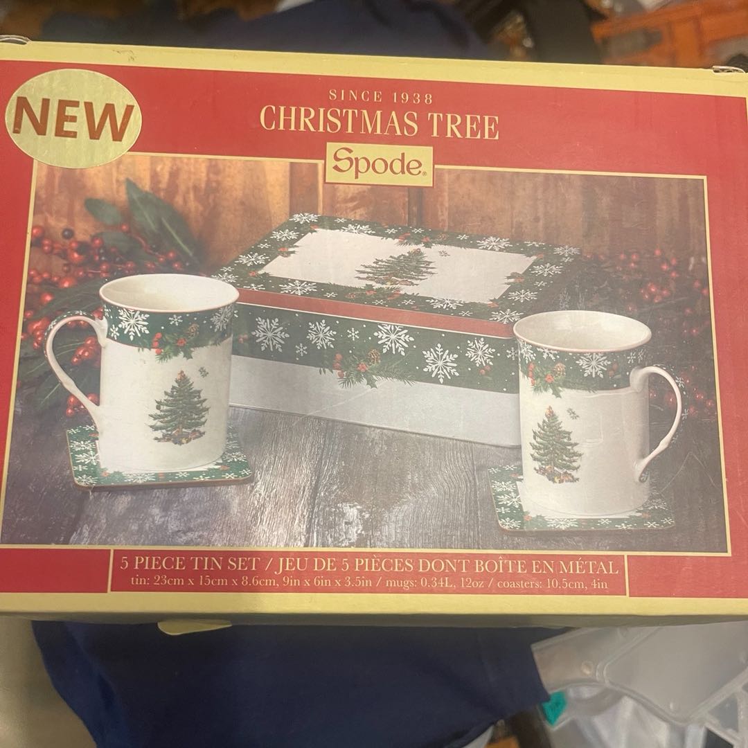 Spode Christmas Tree Set