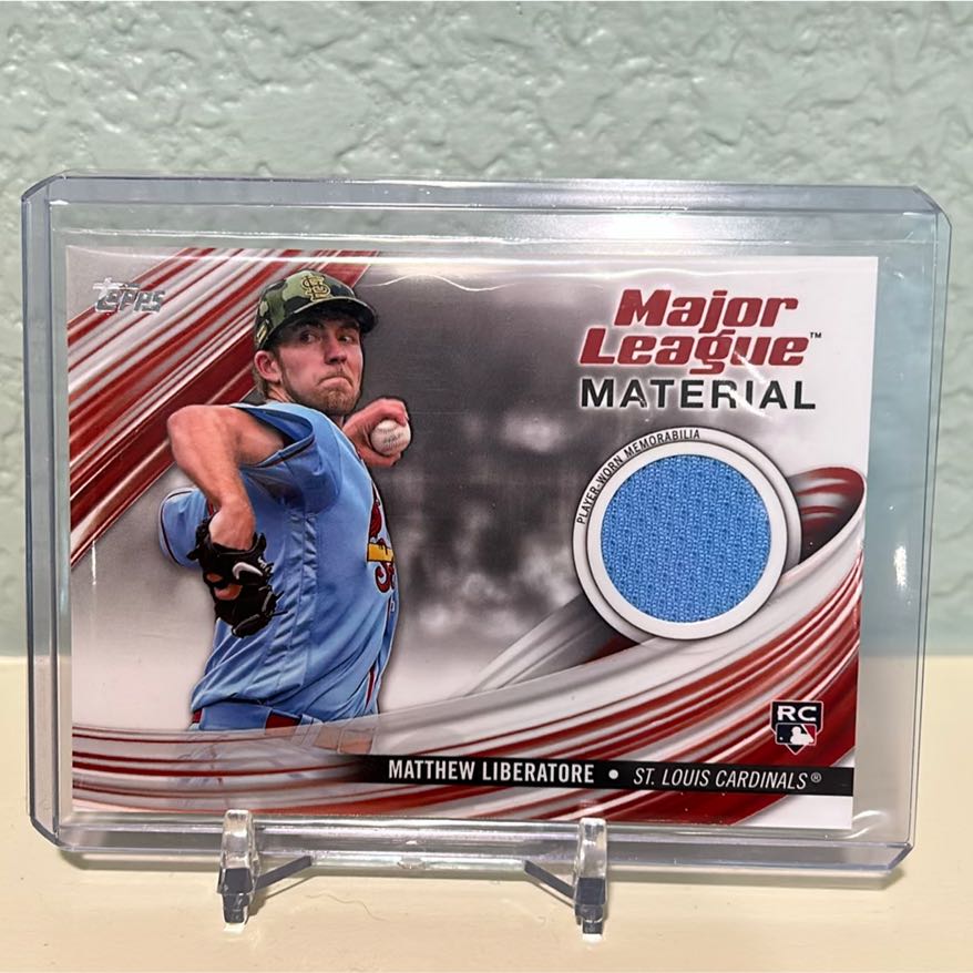 Matthew Liberatore 2023 Topps Major League Materials St Louis Cardinals