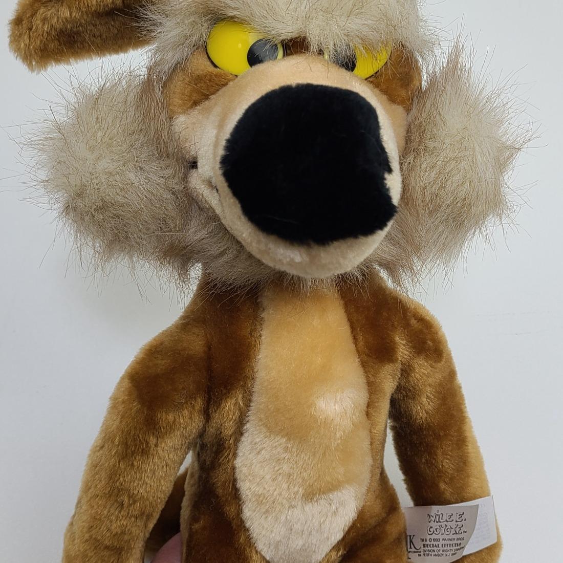 Wilee Coyote WB 1993 Plush Vinatage With Bendable Ears