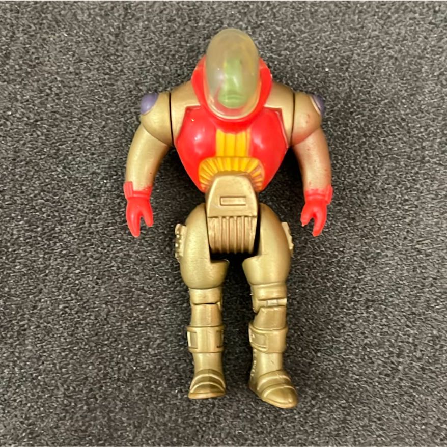 Dino-Riders - TYCO - Krulos - Gold / Red version - Rulon - 3" action figure